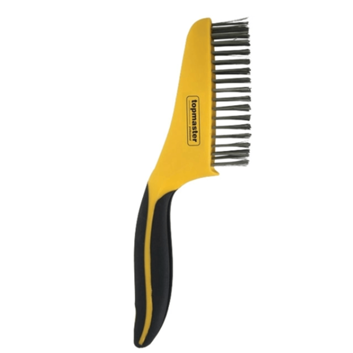 Topmaster - Perie sarma otel 250 mm, 4 randuri, coada cauciuc, TopMaster, 390802 - elefant.ro