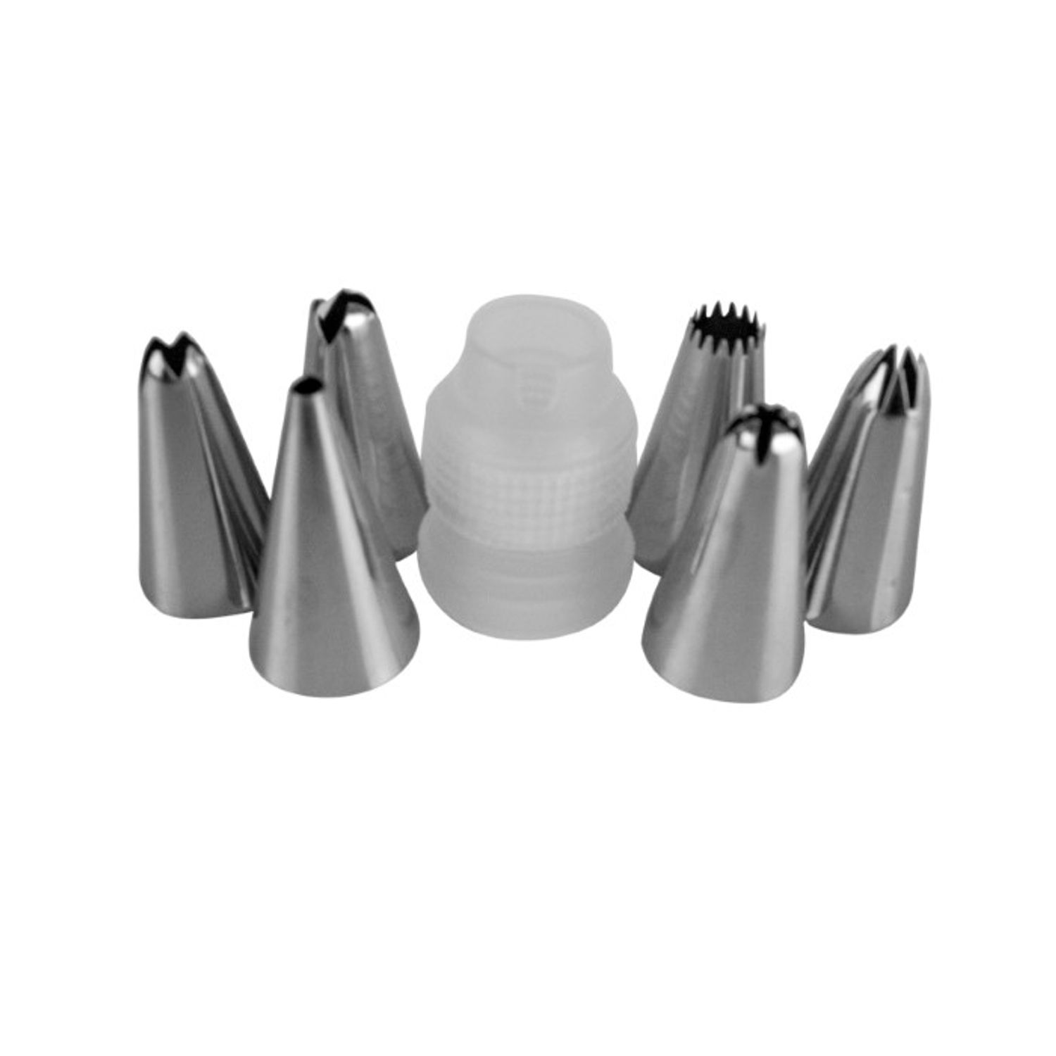 AZHOME - SET CAP ORNAT TORT INOX DUIURI - elefant.ro