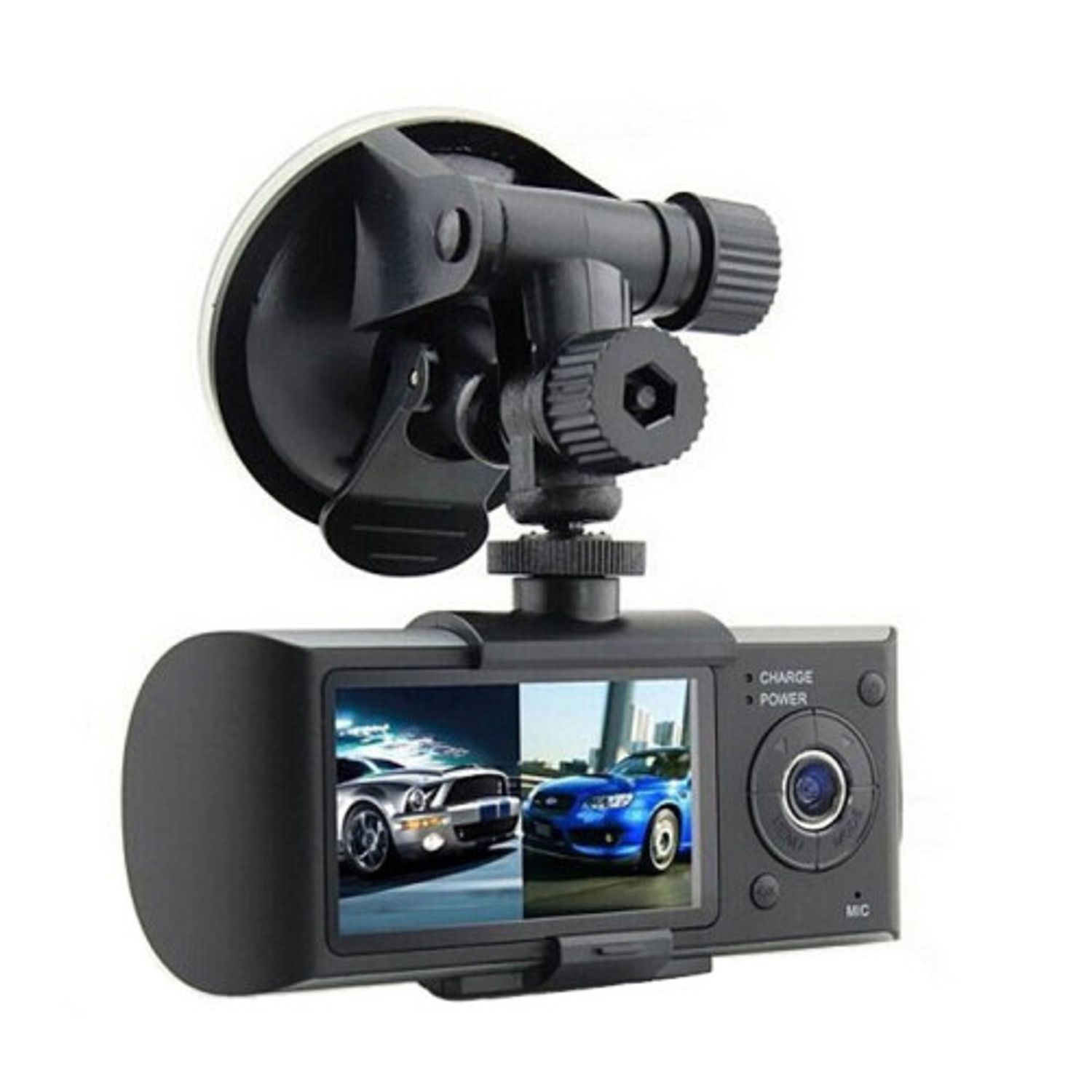 iUni - Camera Auto Dubla cu GPS iUni Dash X3000 Plus, Display 2.7 inch ...