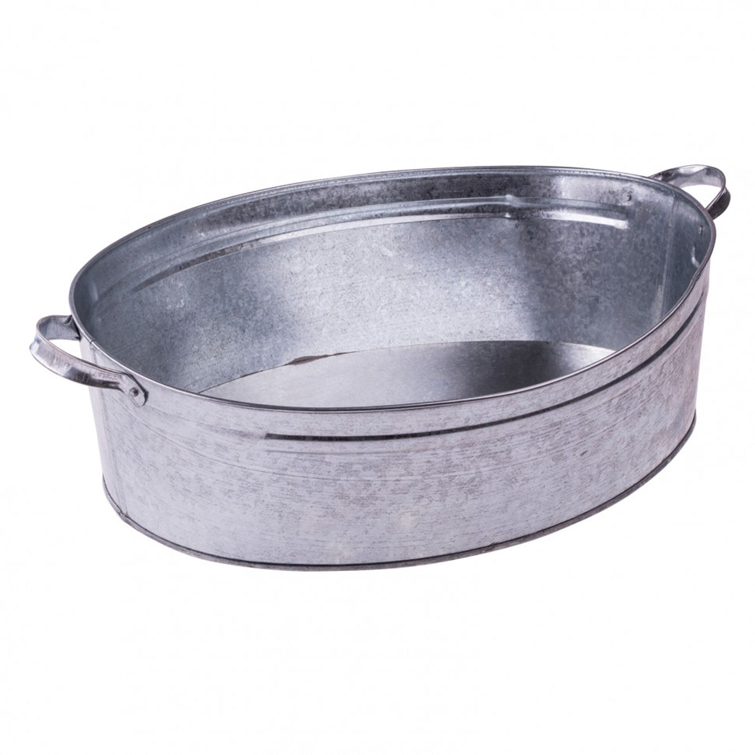 Sibrtech - Lighean oval galvanizat, 23 l, Russia//Sibrtech - elefant.ro