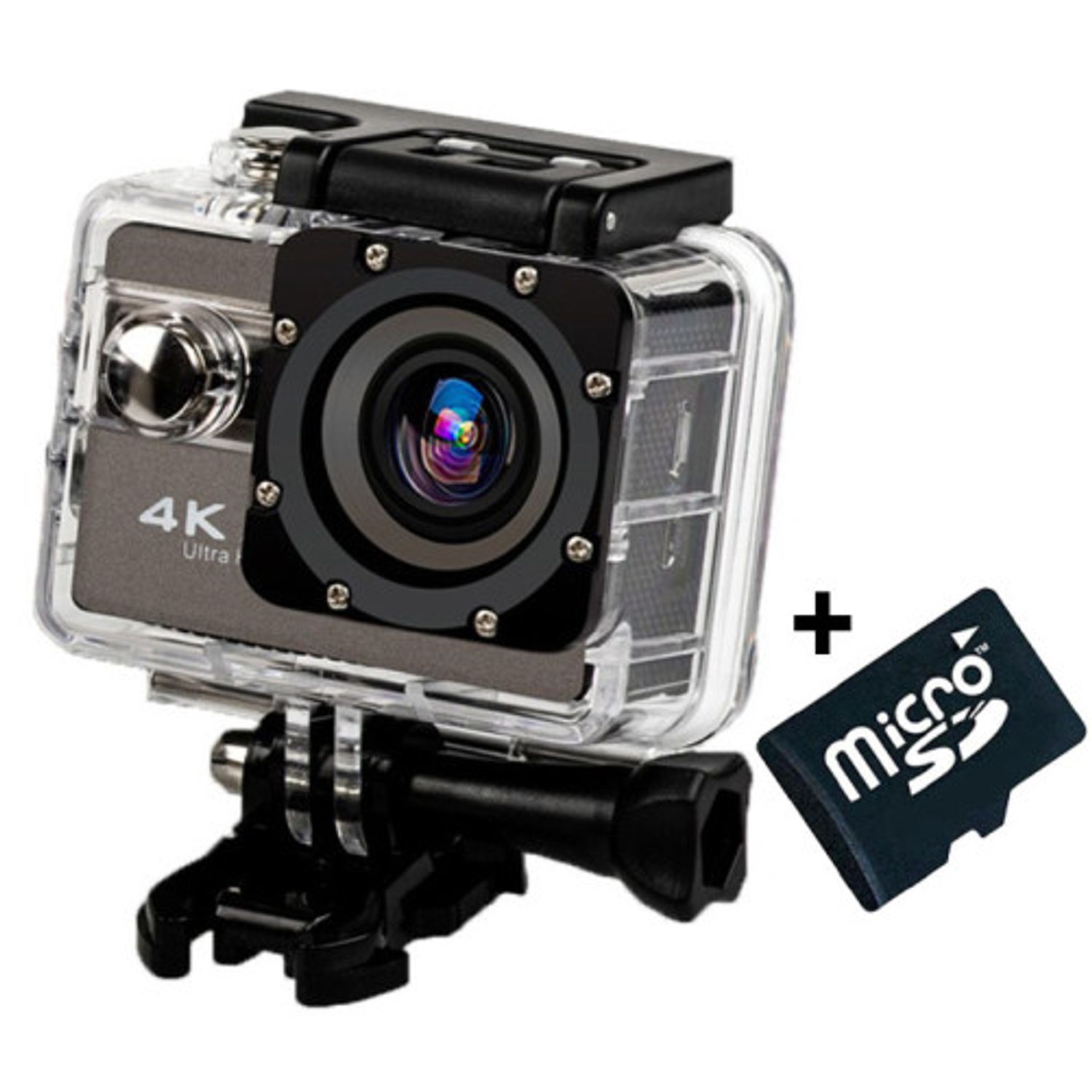 iUni - Camera Video Sport 4K 24fps iUni Dare 95i, WiFi, telecomanda ...