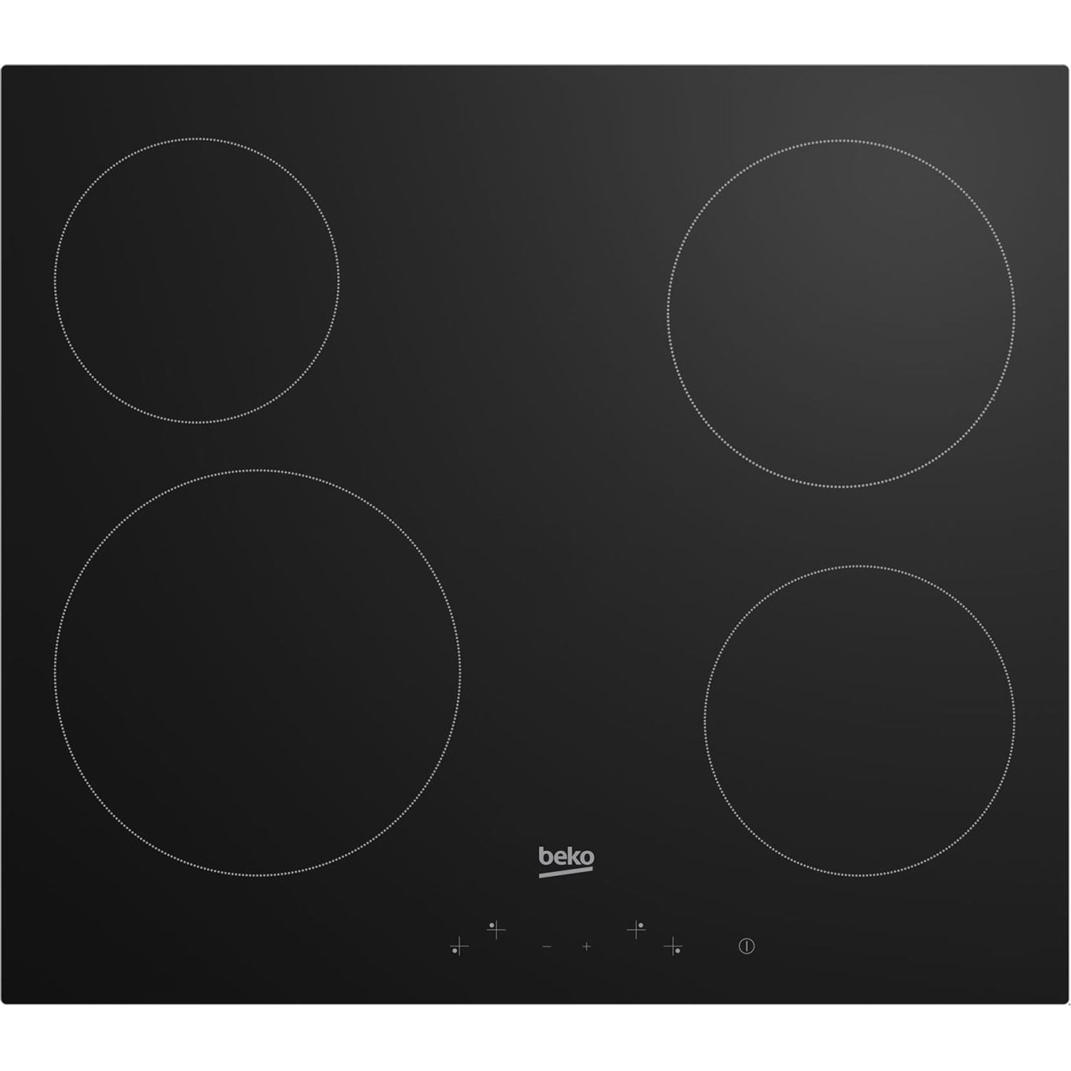 Beko - Plita incorporabila Beko HIC64401, vitroceramica, 4 zone, 9 ...