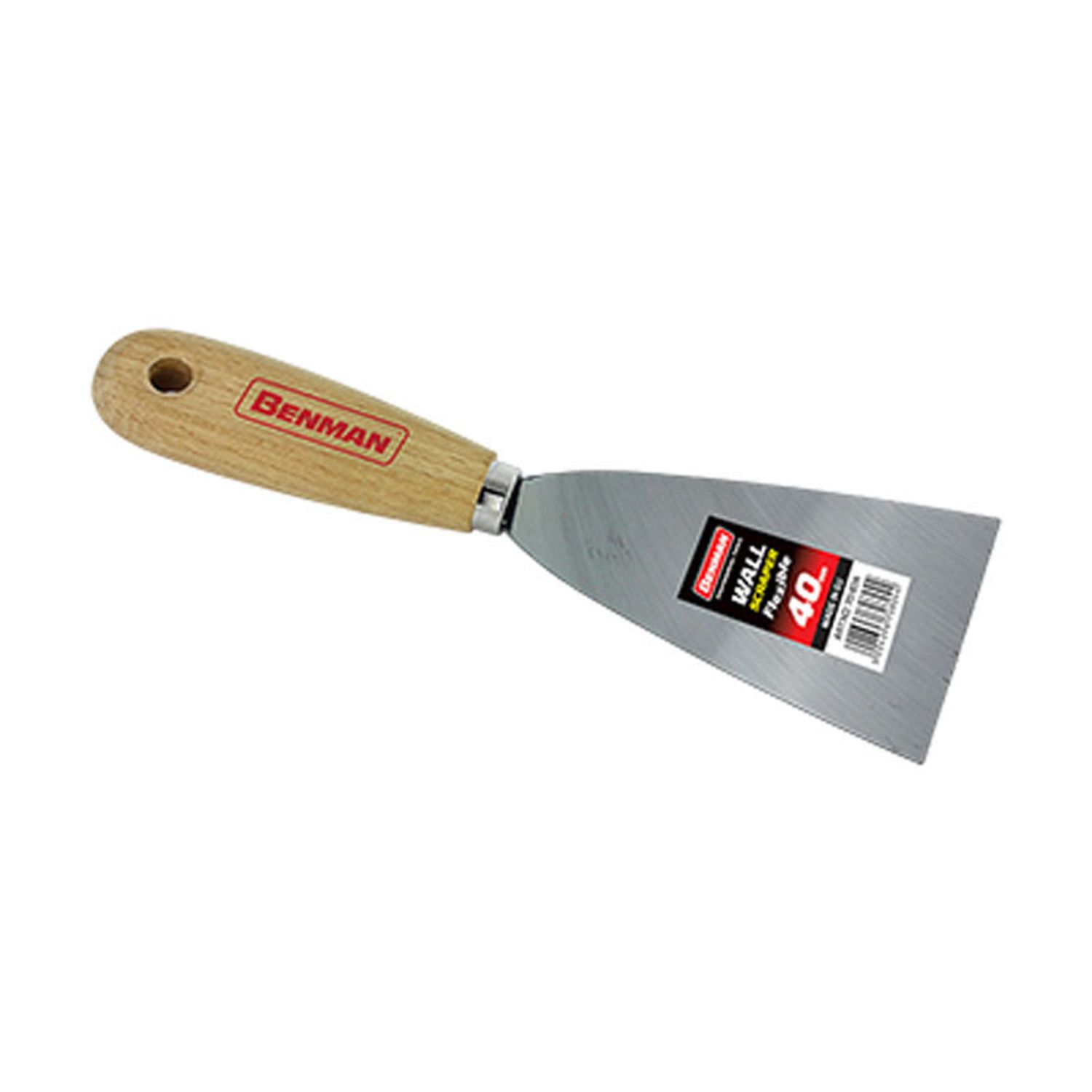 Benman - Spaclu cu maner de lemn Benman 70808 80 mm - elefant.ro