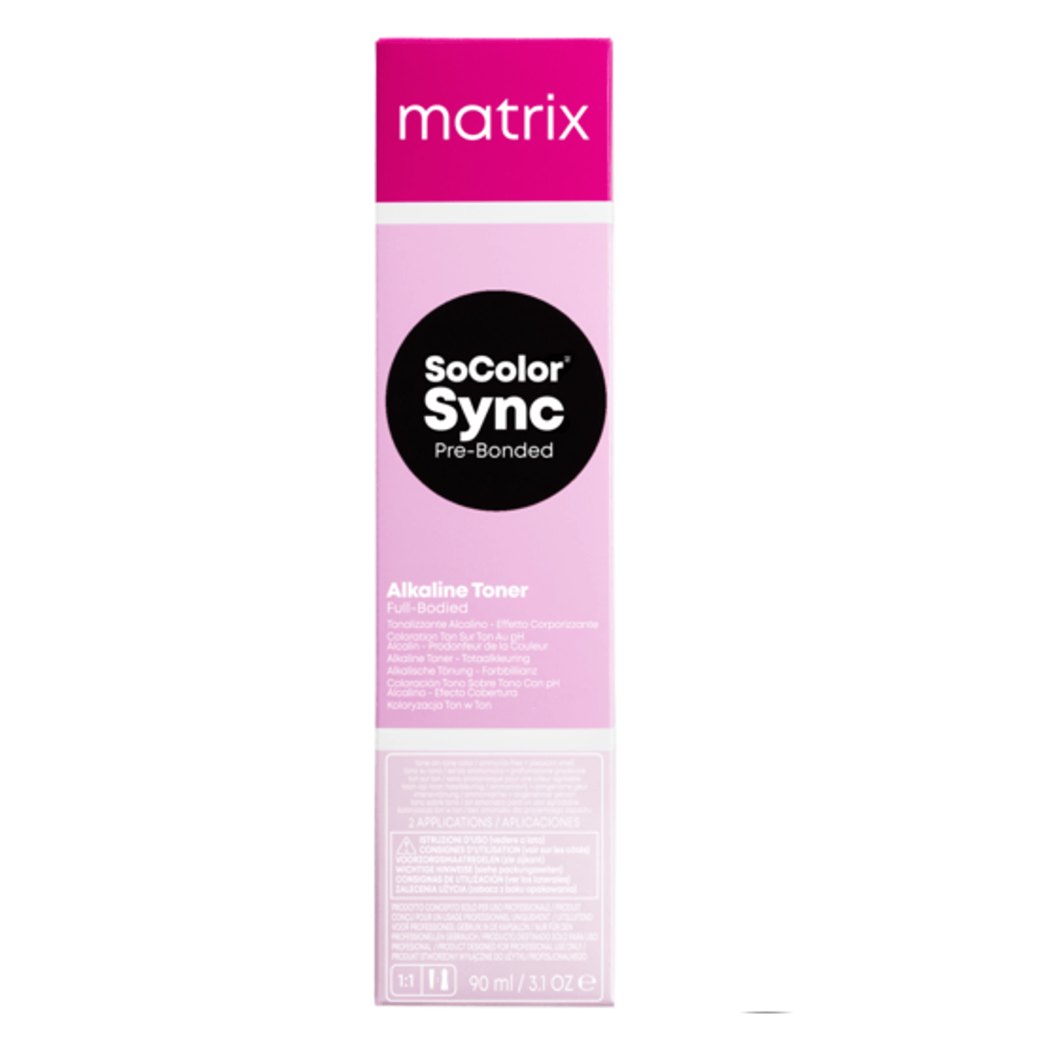 Matrix - Vopsea de par Matrix SoColor Sync Pre-Bonded Acidic Toner 10PG ...