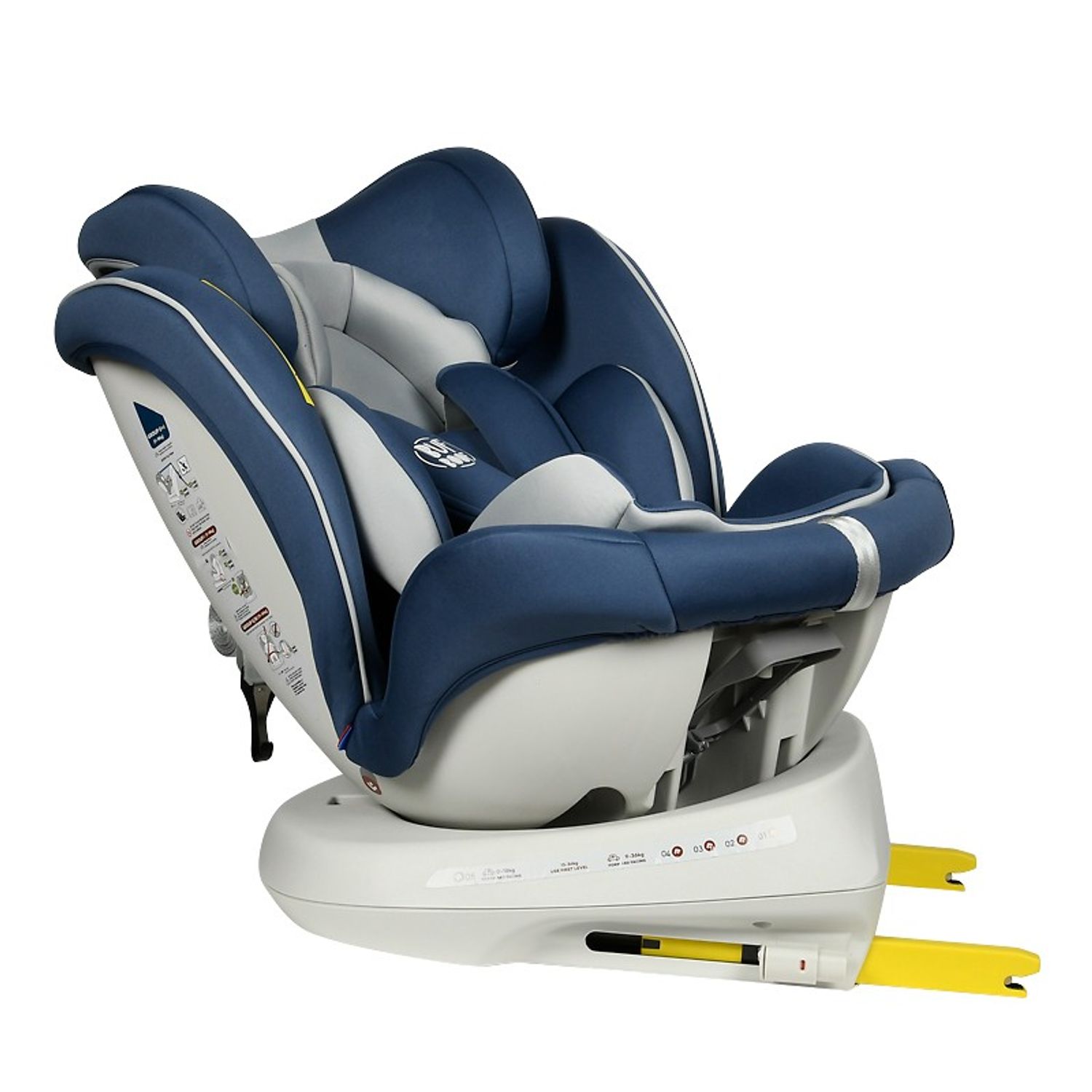 BUF BOOF - Scaun Auto Tweety Plus DELUXE BUF BOOF Indigo cu Isofix ...