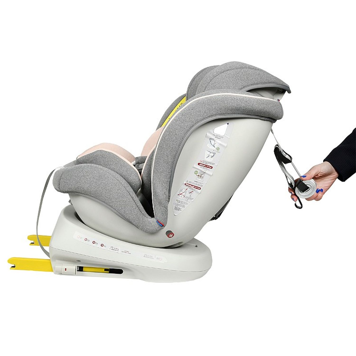 BUF BOOF - Scaun Auto Tweety Plus DELUXE BUF BOOF Pink cu Isofix ...