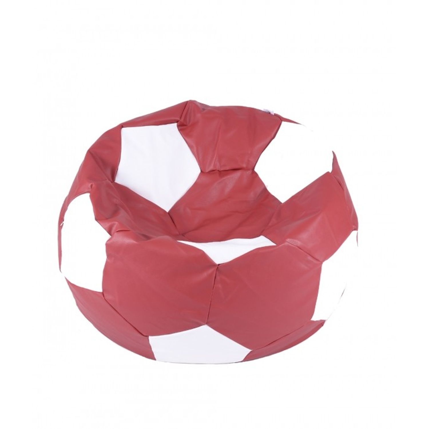 Pufrelax - Fotoliu pentru copii (3-10 ani) Minge Telstar Junior - Red ...