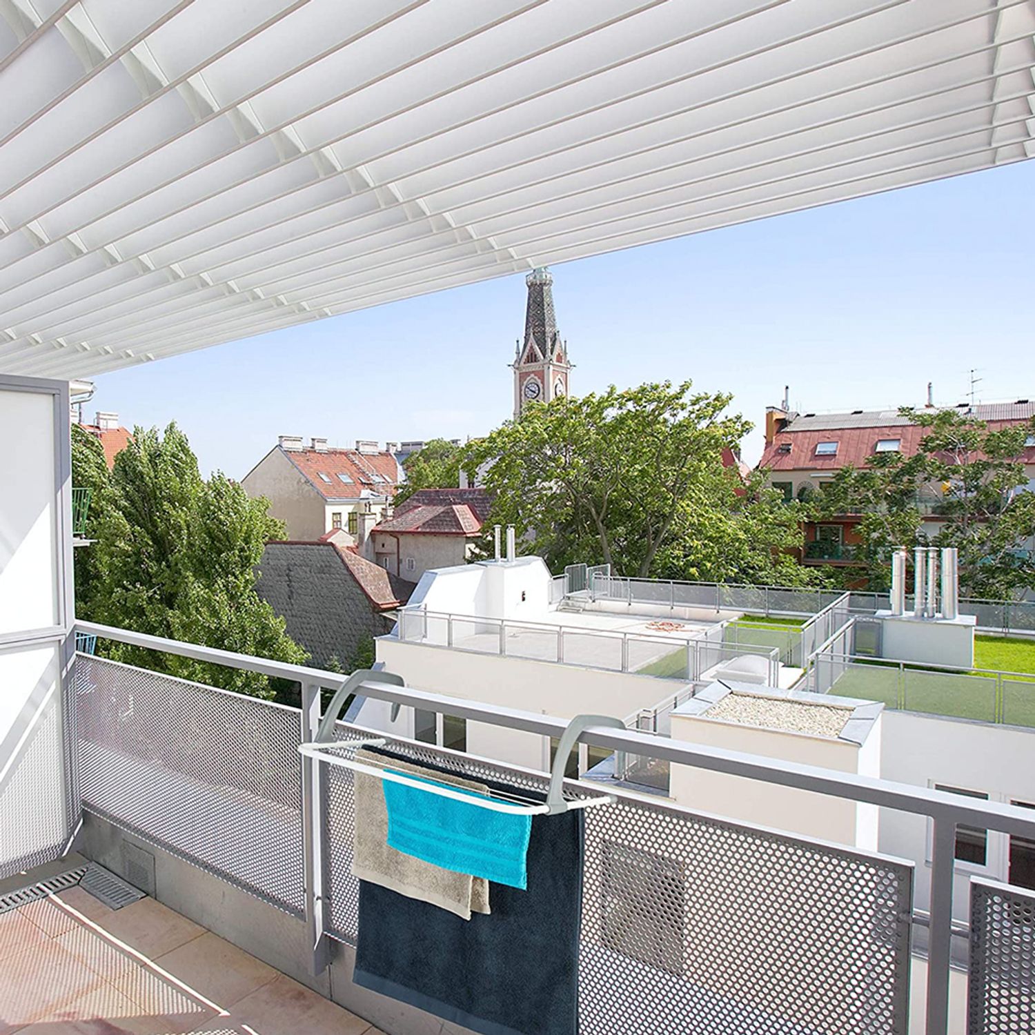 Quasar & Co. - Uscator rufe balcon/calorifer Quasar & Co., 51 x 34 x 16 ...