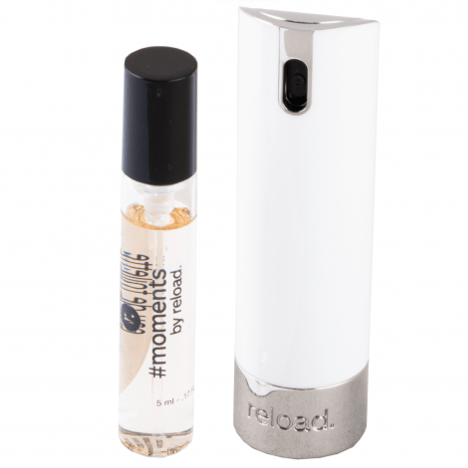 Reload - Set 4 mini parfumuri cu dispozitiv mini-spray Moments by ...