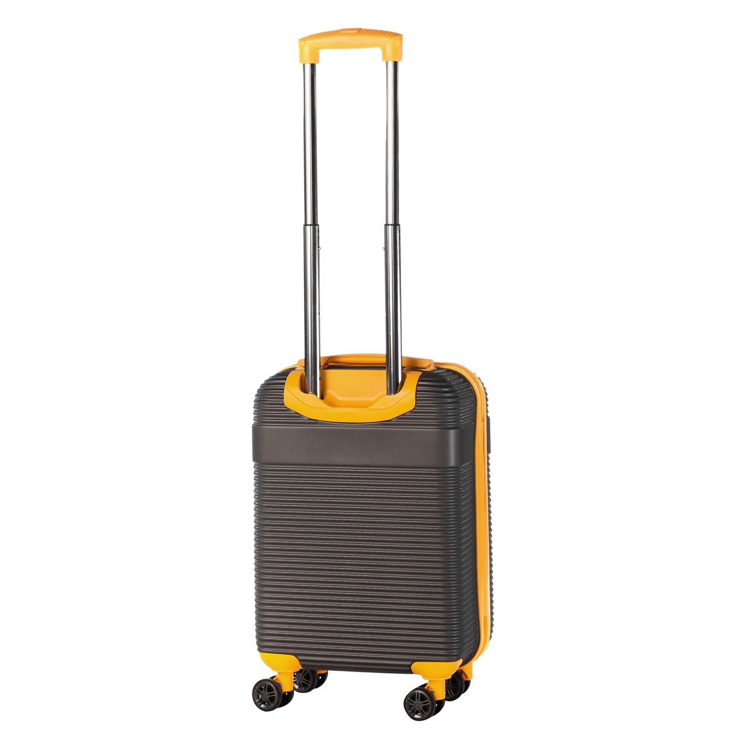 Lamonza - Lamonza Troler Uptown Negru Cu Galben 55X35X20 Cm - elefant.ro