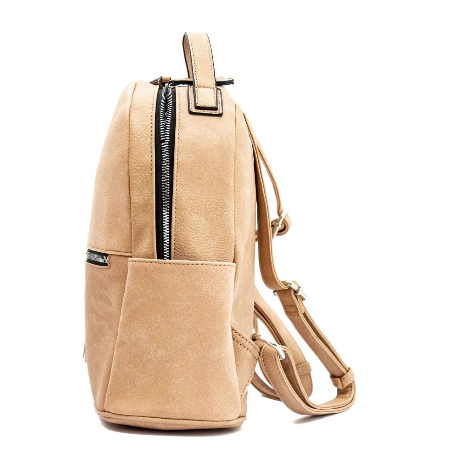 Lamonza - Lamonza Rucsac De Dama Azalya Beige 27X13X28 Cm - elefant.ro