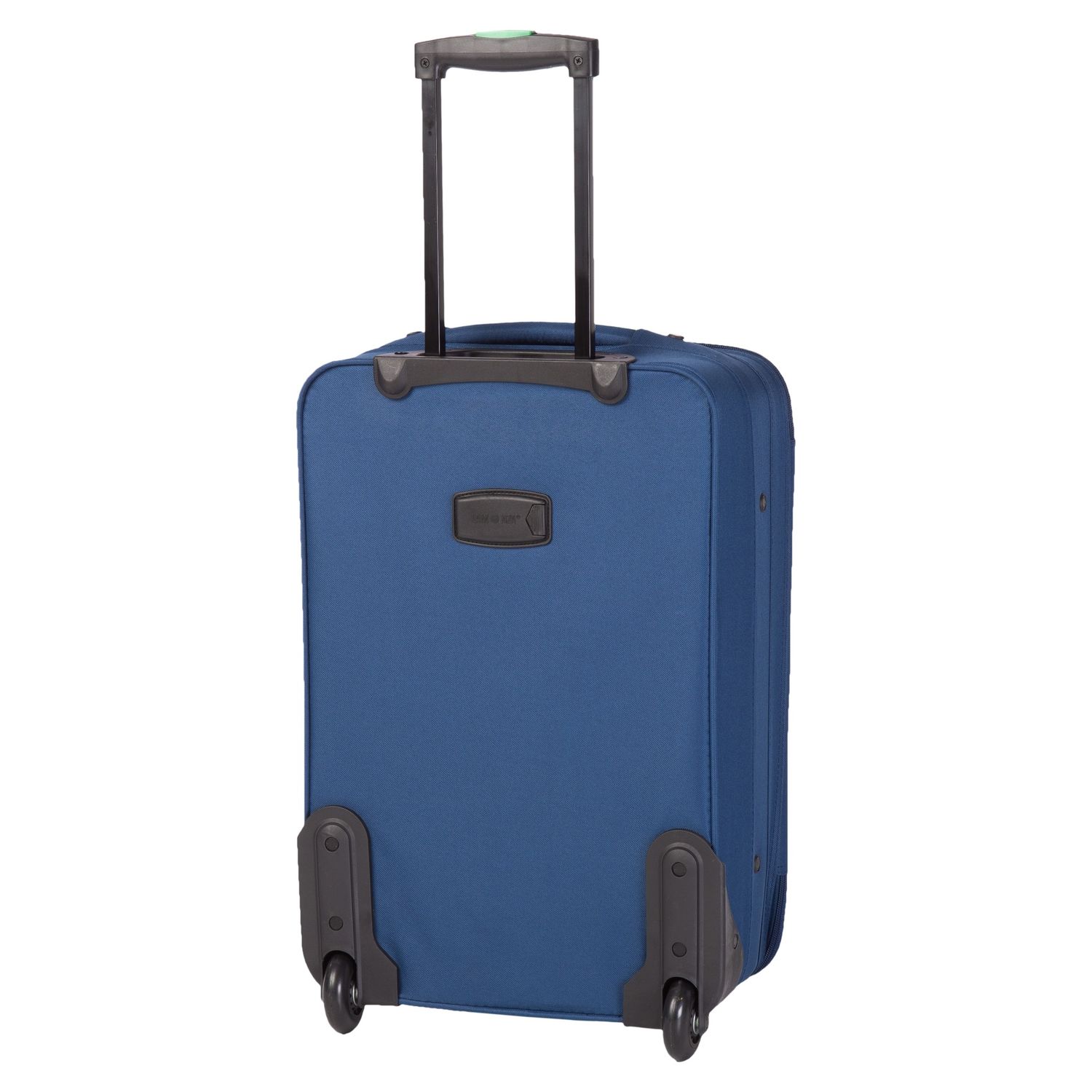Lamonza - Lamonza Troler Navy Albastru Cu Verde 55X36X20 Cm - elefant.ro