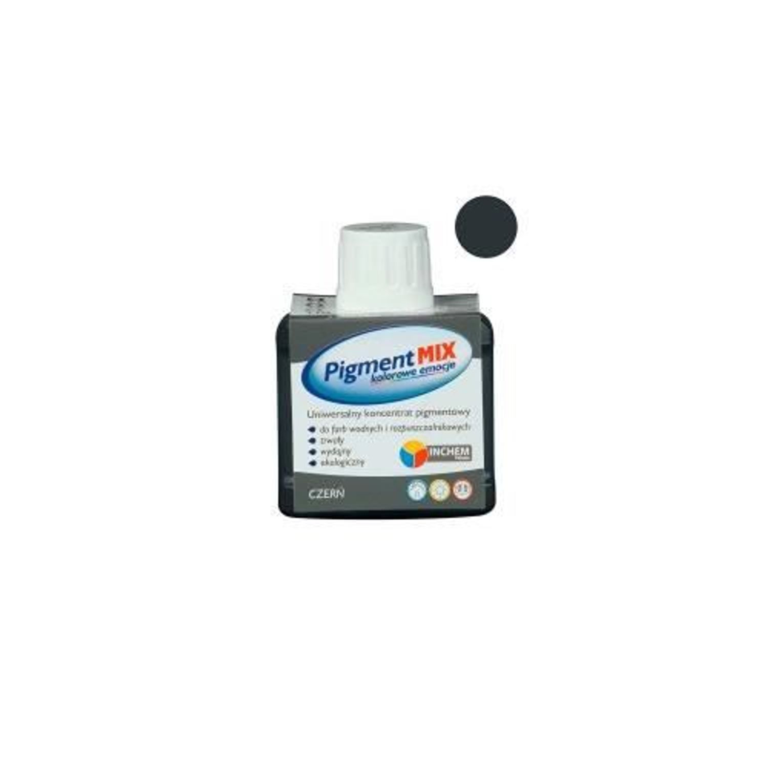 INCHEM POLONIA - Pigment concentrat INCHEM MIX, 28 Black, 80 ml ...