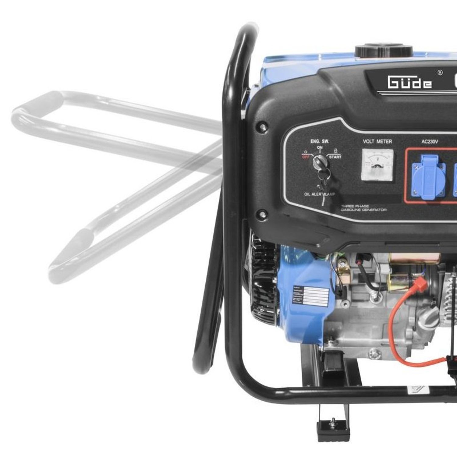 GÜDE - Generator de curent pe benzina GSE 6701 RS Guede GUDE40730-RSL ...