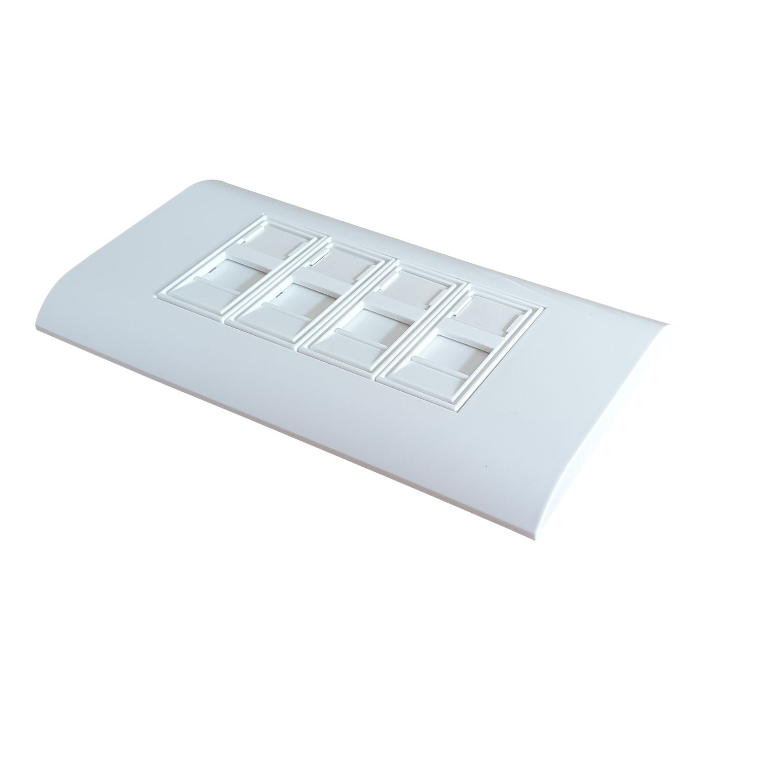 ArcNET - Priza 4 porturi voce/date cat6 LanKATT neecranata 4 x RJ45 ...