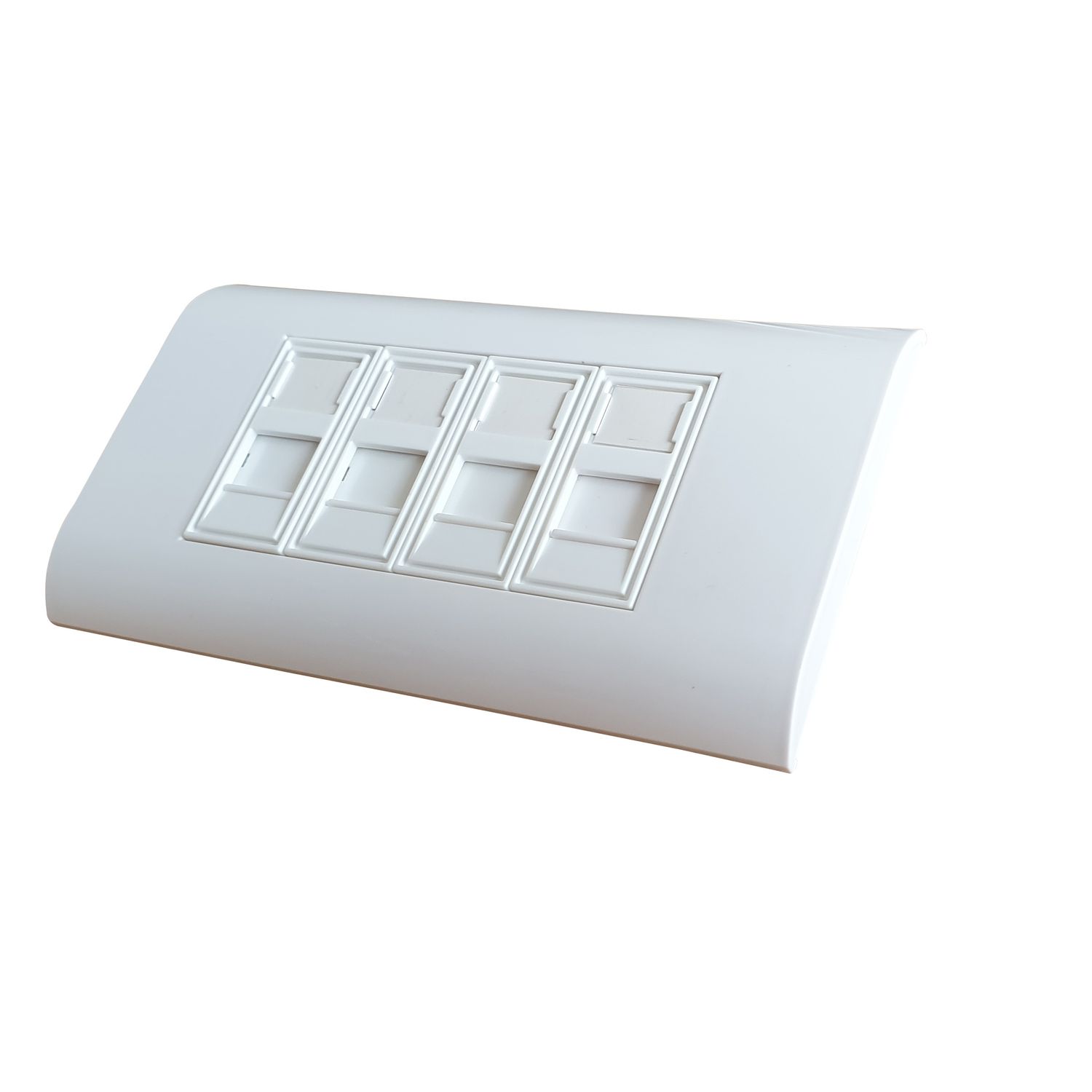 ArcNET - Priza 4 porturi voce/date cat6 LanKATT neecranata 4 x RJ45 ...