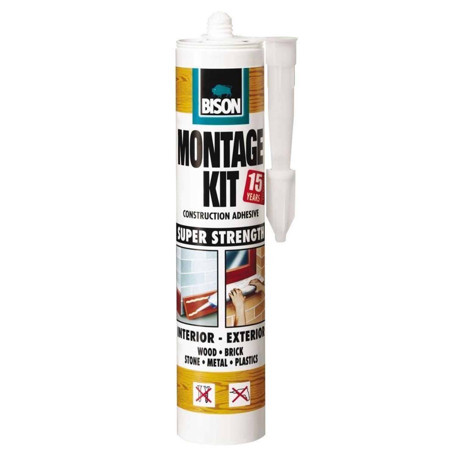 Bison - Adeziv pentru Constructii BISON Montage Kit Super Strength, 350 g - elefant.ro