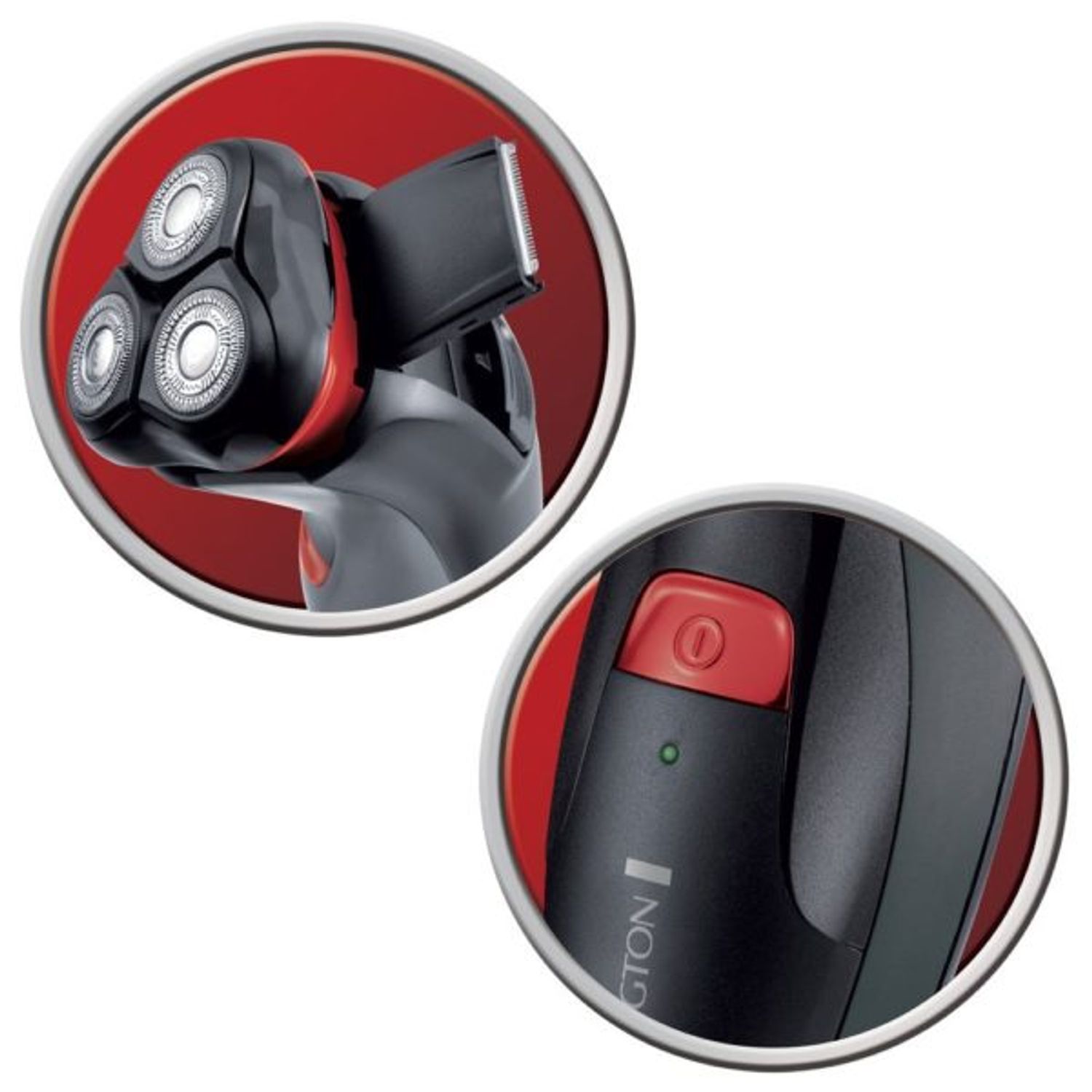 Remington - Aparat De Ras Cu Capete Rotative, Cap Comfortpivo, Active Contour, Functie ...