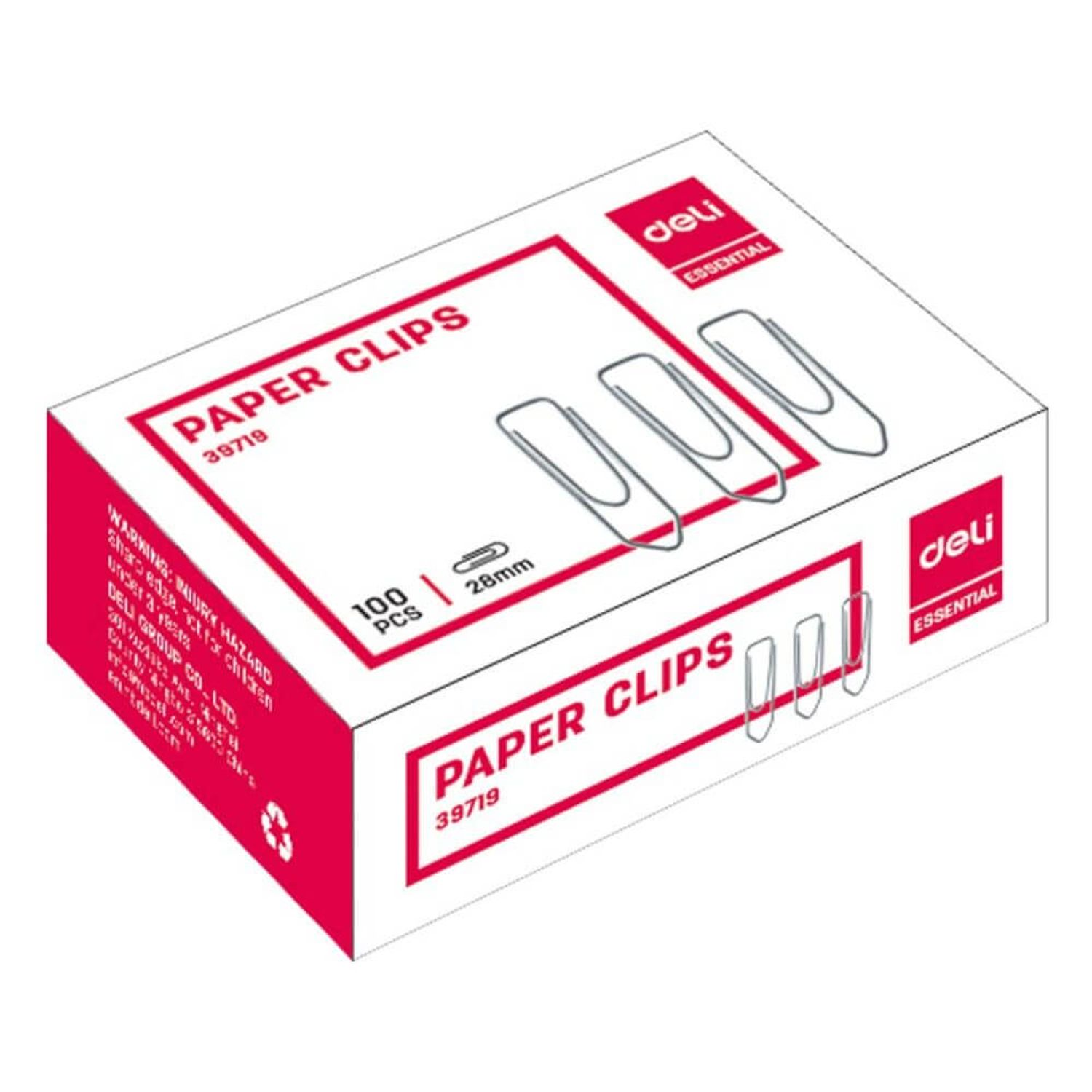 Deli - Agrafe Metalice Deli, 28 mm, 100 Buc/Cutie, Set Agrafe de Metal ...