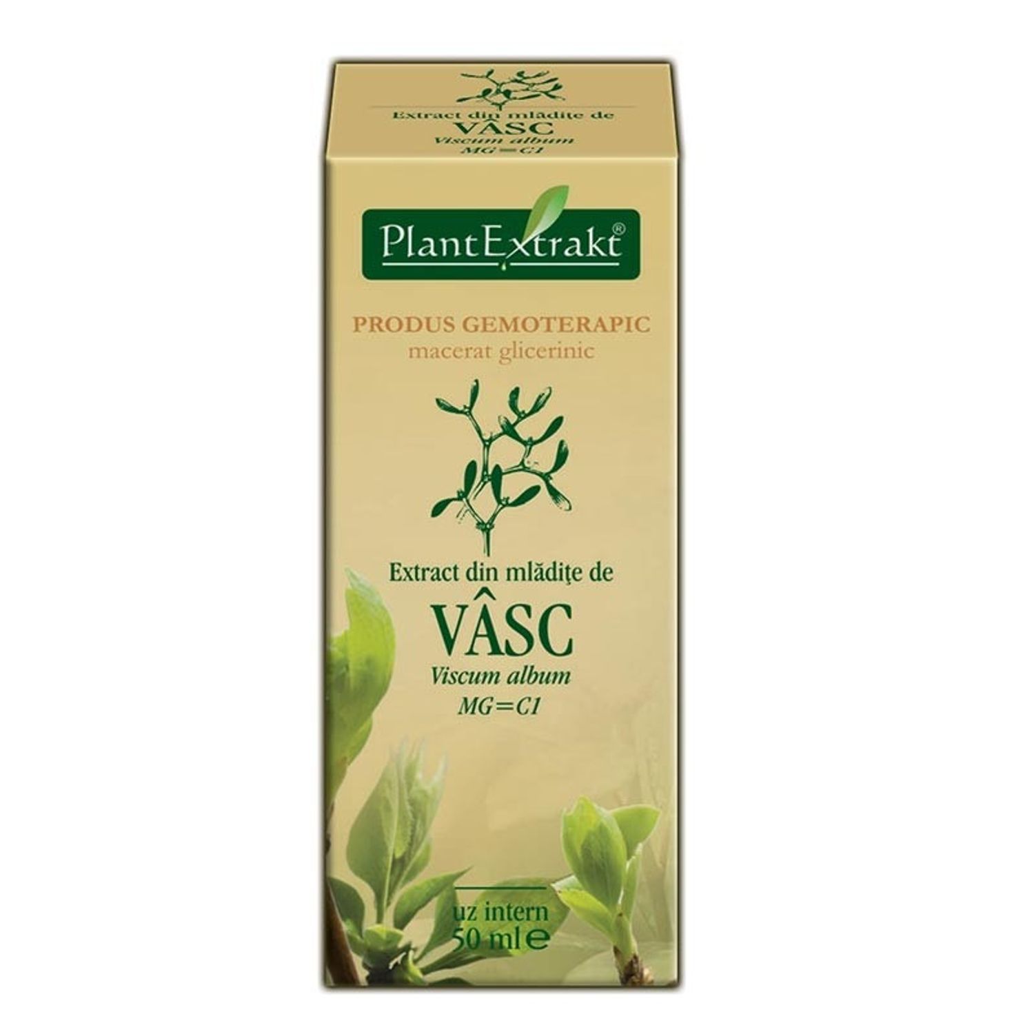 PlantExtrakt - Extract din mladite, de vasc 50 ml (VISCUM ALBUM ...