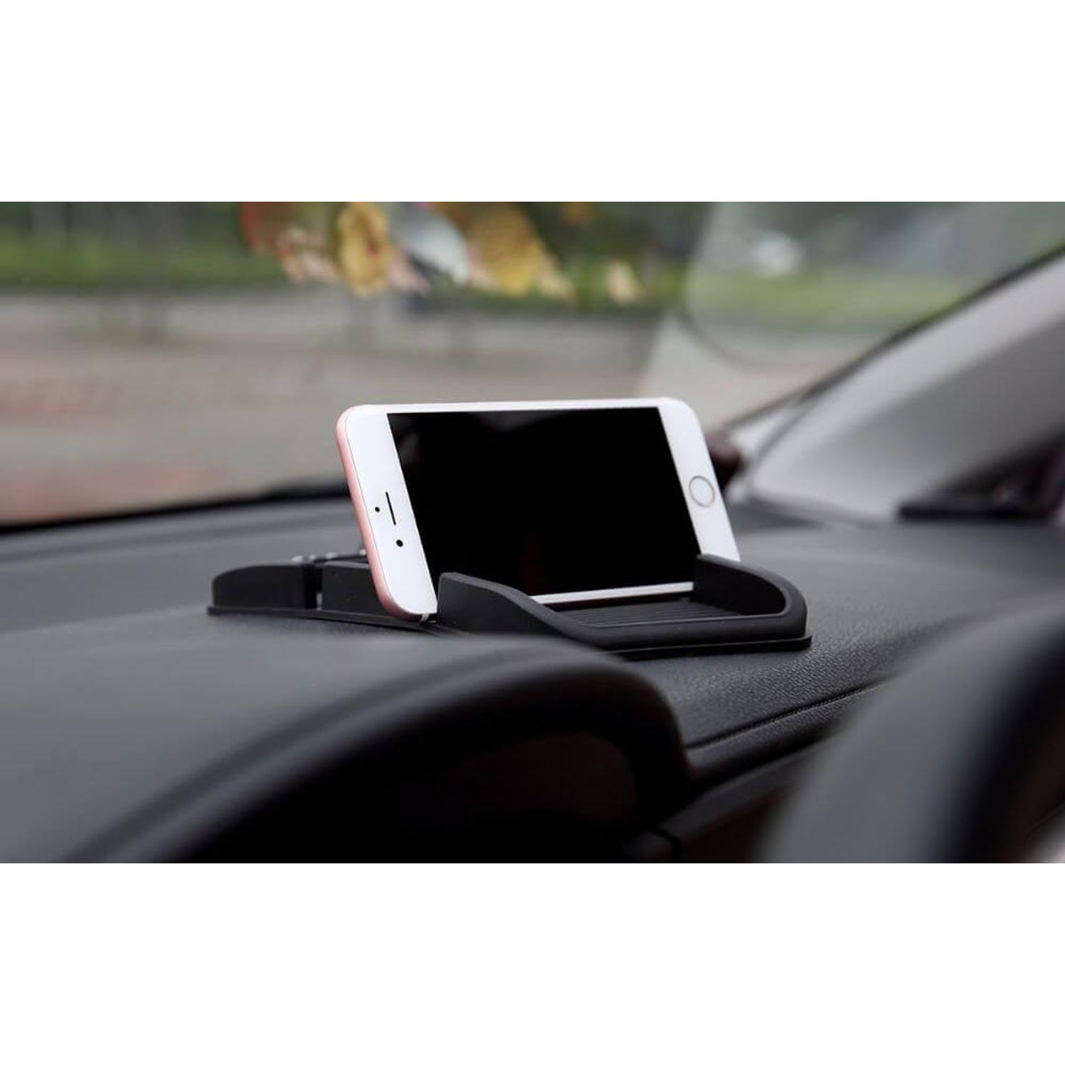 OEM - Suport Bord Auto Dublu , antialunecare cu Nr Telefon - elefant.ro