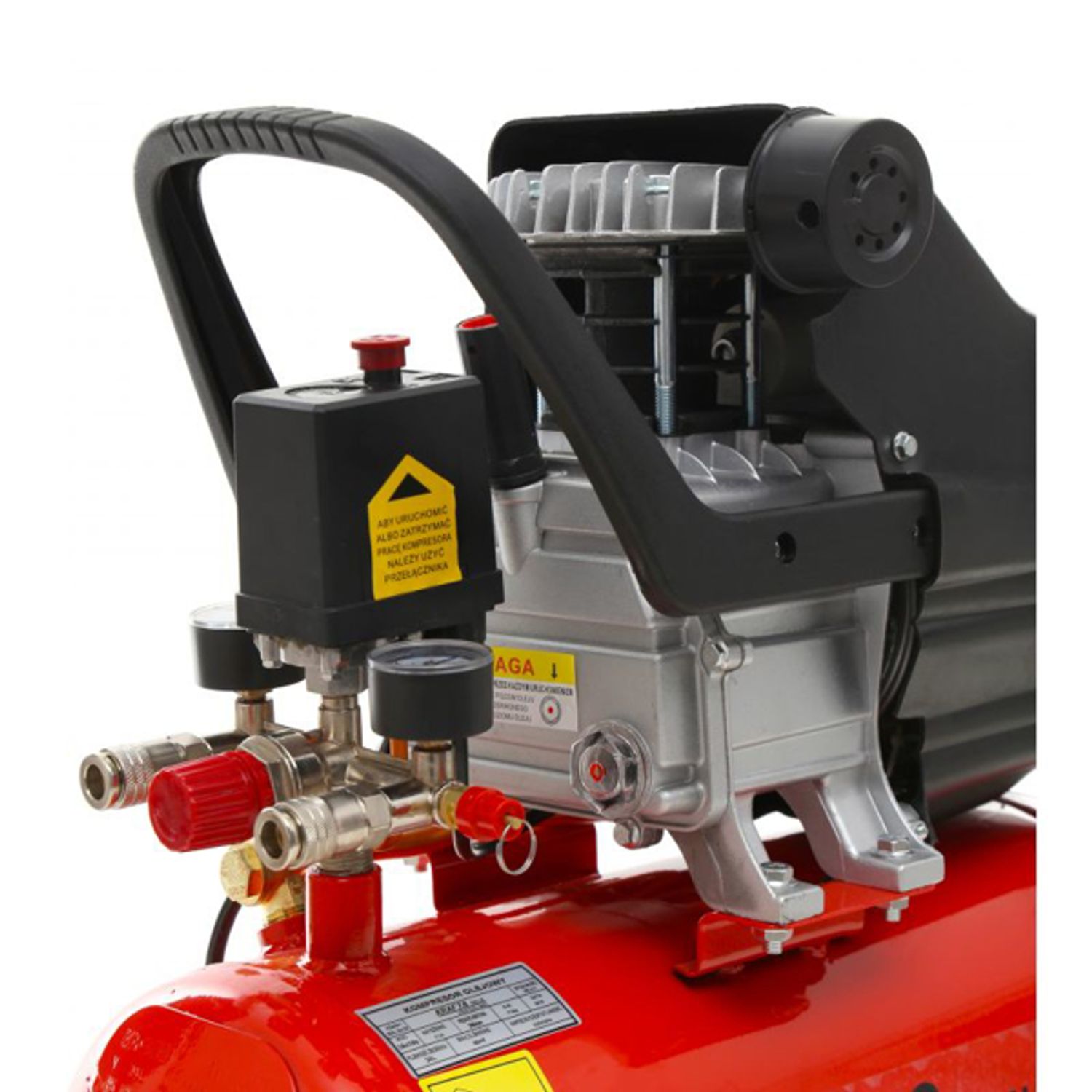 Kraft&Dele - Compresor de aer industrial 24 litri, 2.8kW, 220V ...