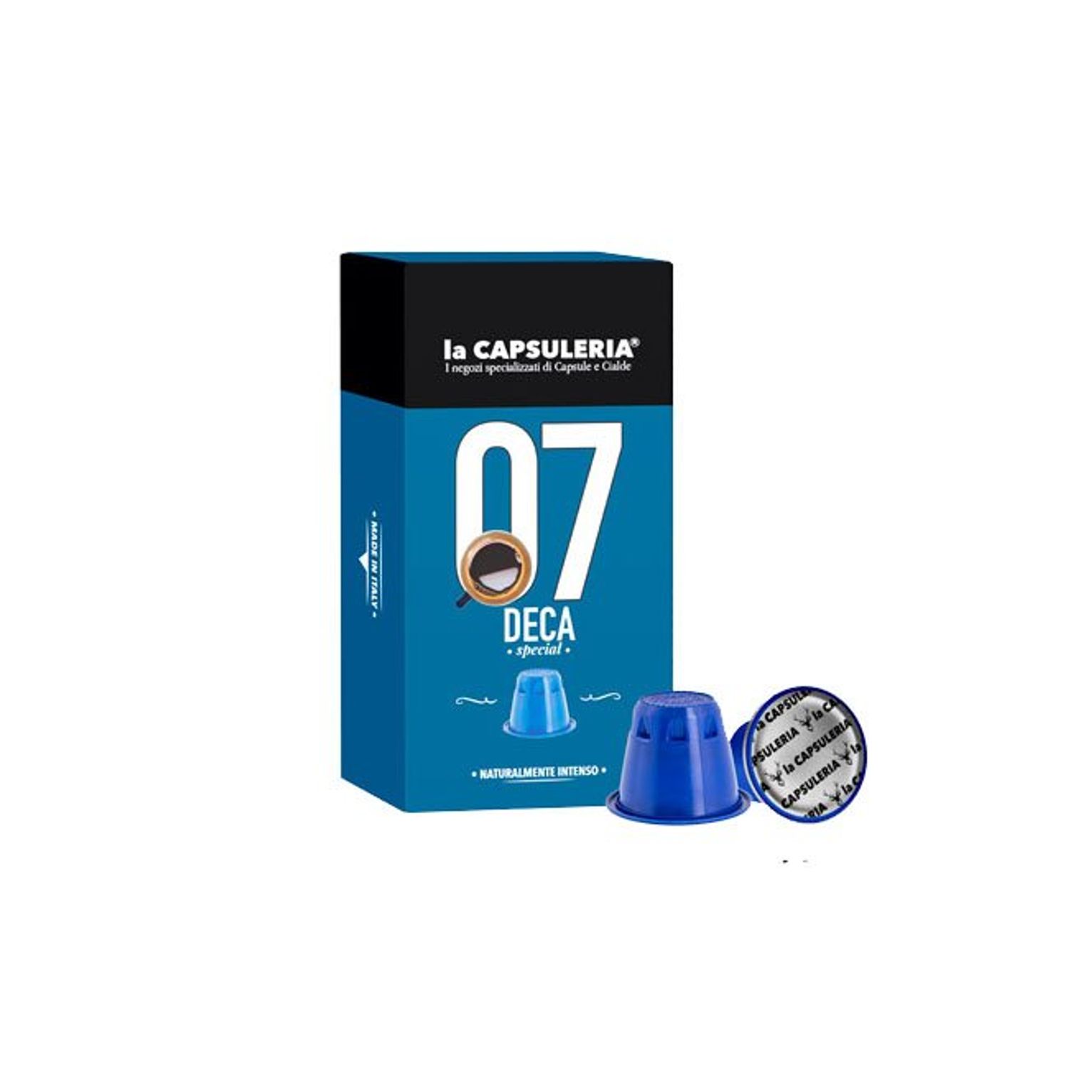 La Capsuleria - Set 10 capsule CAFEA DECA decafeinizata compatibile ...