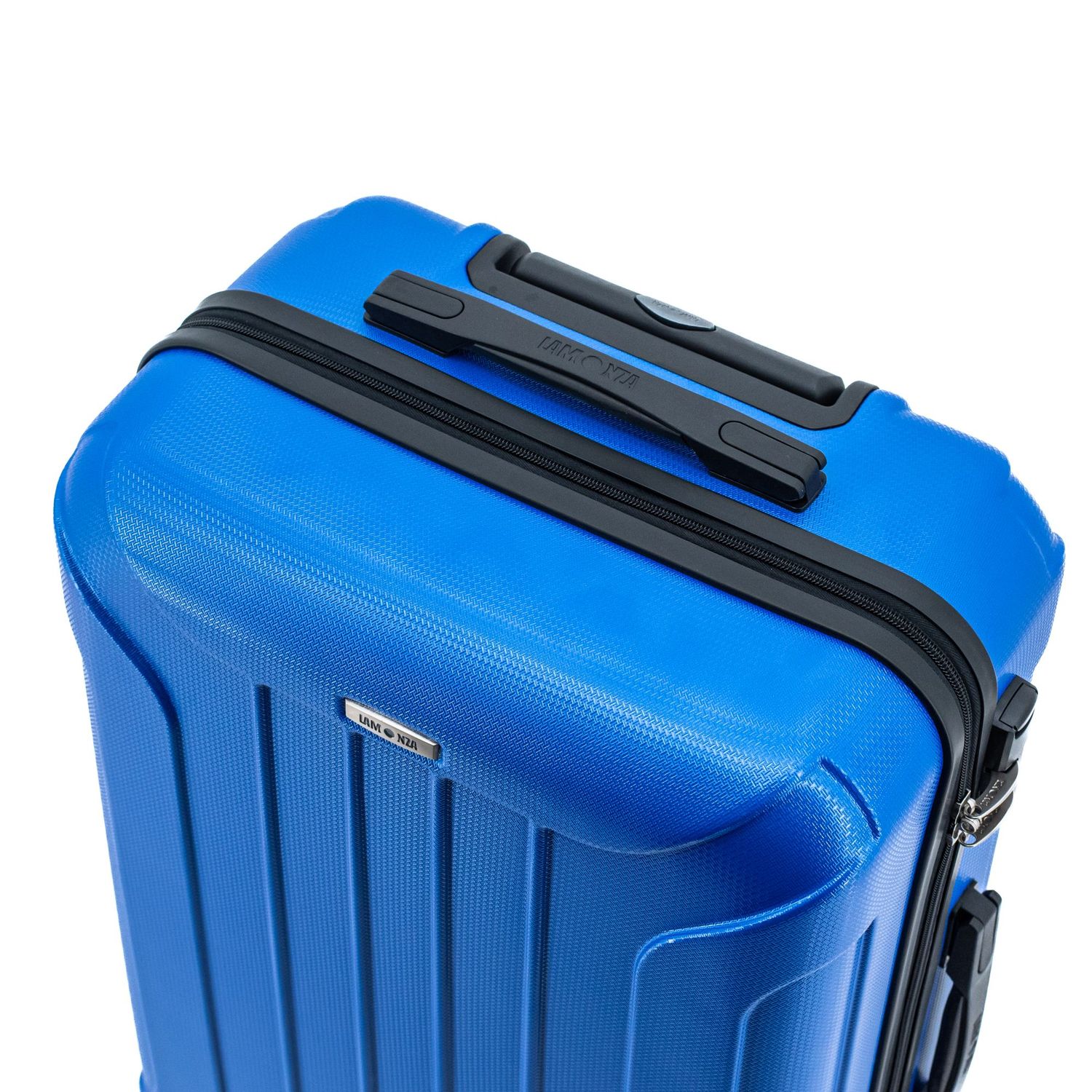 Lamonza - Troler Lamonza Capri 68x43x25 cm 3.7 kg albastru - elefant.ro