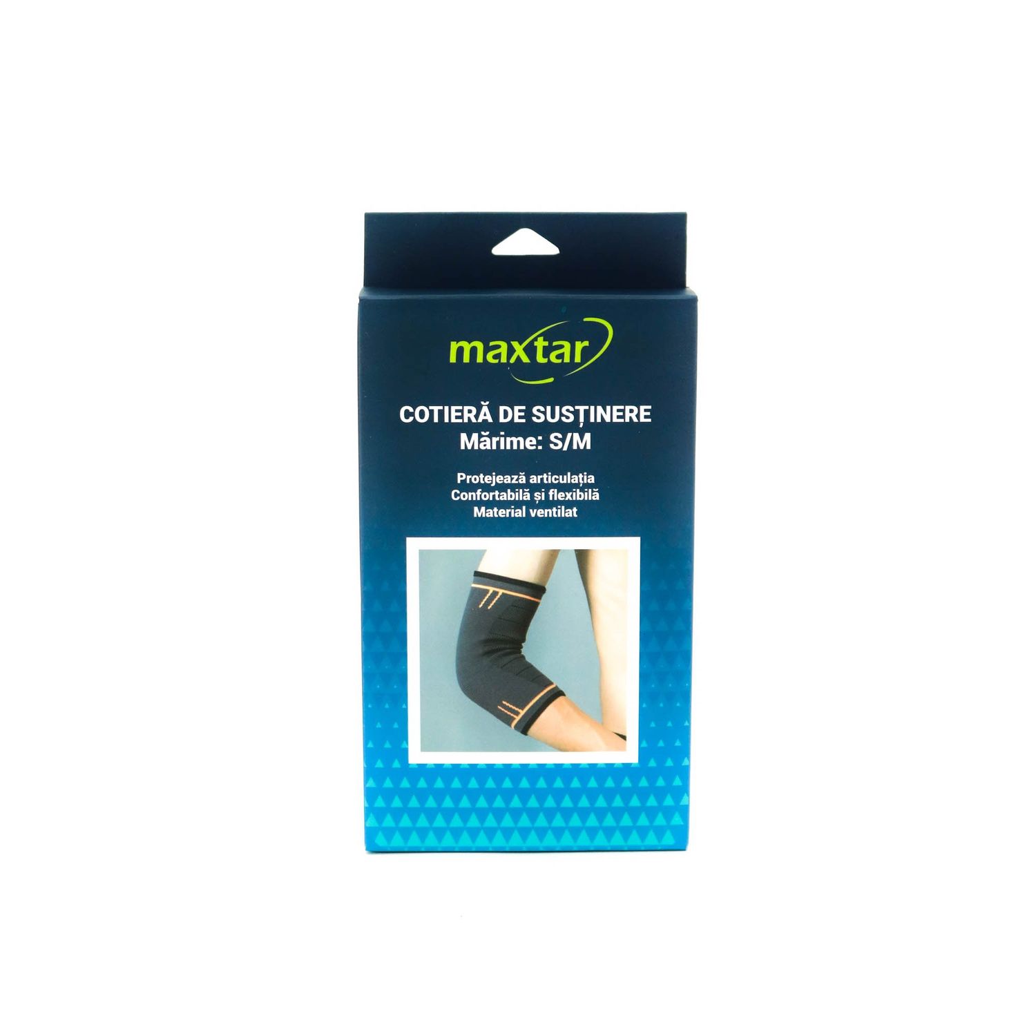 MAXTAR - Cotiera MAXTAR, flexibila, material ventilat, marime S/M ...