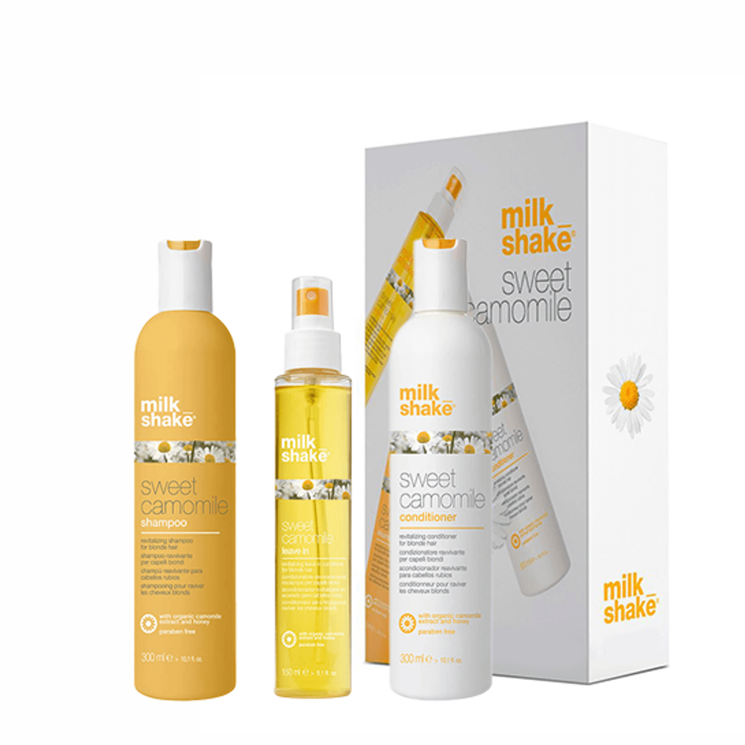 Milk Shake - Kit pentru ingrijirea parului blond Milk Shake Sweet ...