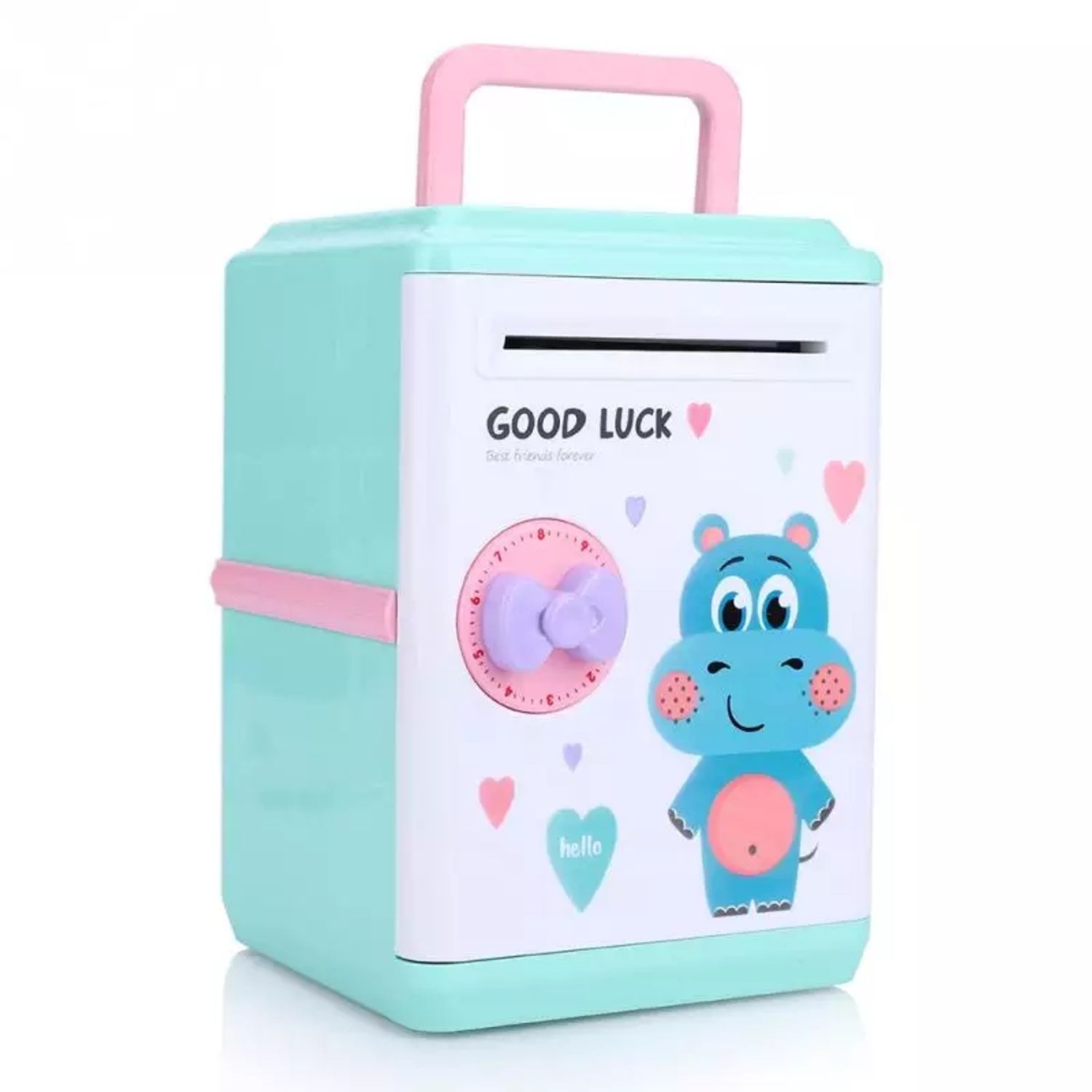 Creative World Toys - Pusculita interactiva Lola, tip seif cu cifru ...