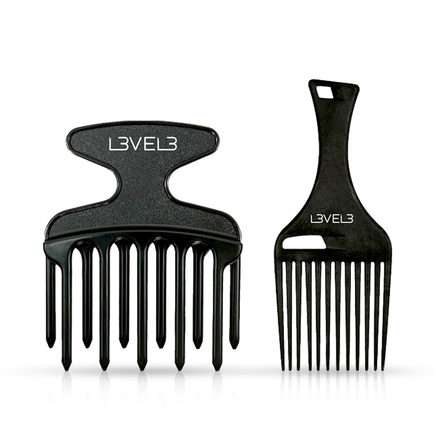 L3VEL3 - L3VEL3 - Set piepteni coafor/frizerie - Pick - 2 buc - elefant.ro