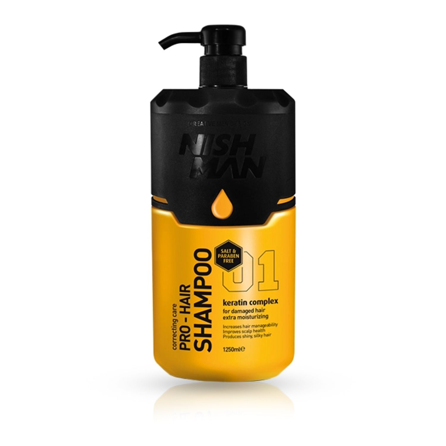 NISHMAN - NISH MAN - Sampon pentru par 1250 ml - elefant.ro