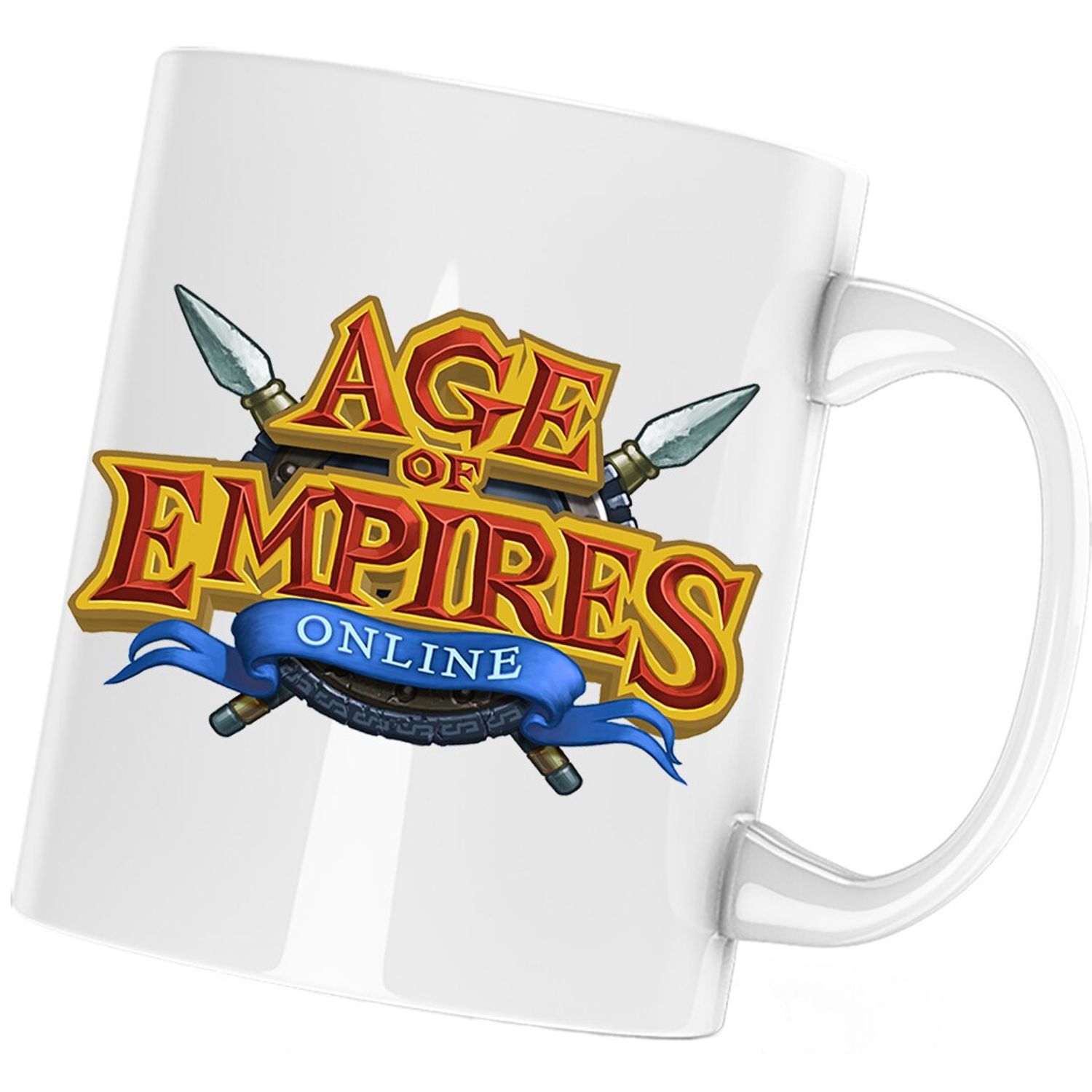 OEM - Cana personalizata alba, "Age of Empires Logo The Rise of Rome ...