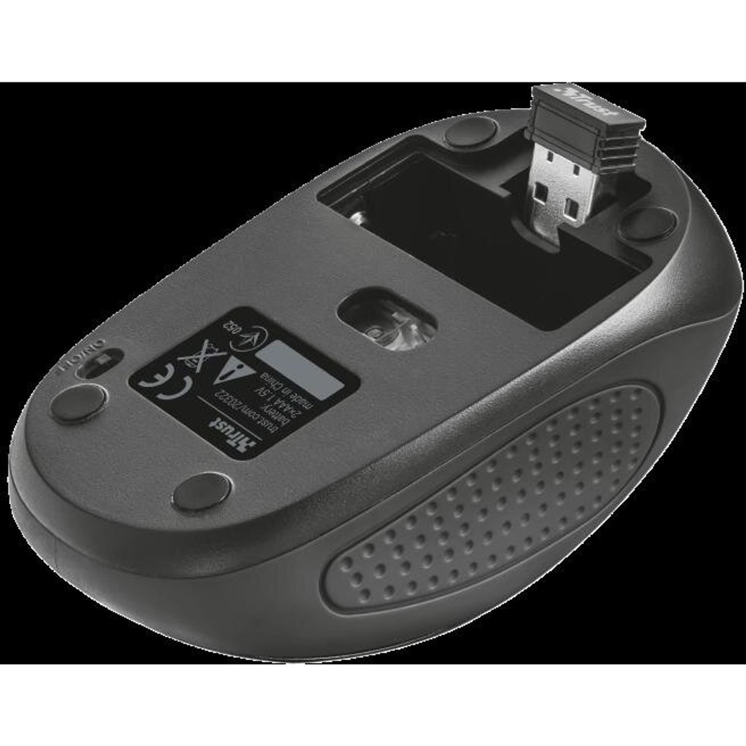 Trust - Trust Primo Wireless Mouse - black - elefant.ro