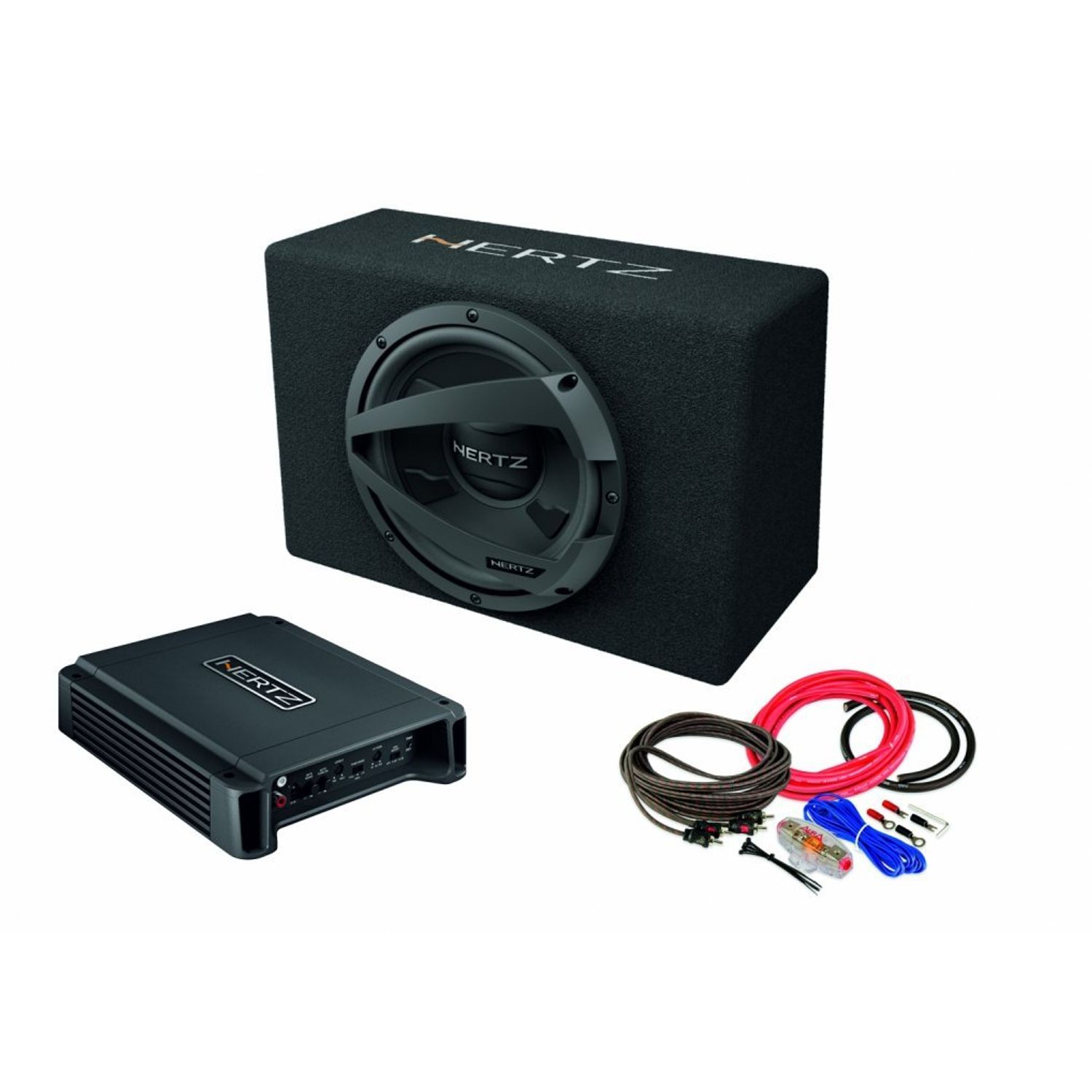 Hertz - Pachet Subwoofer auto Hertz DBX 25.3 + Amplificator Hertz HCP 2 ...