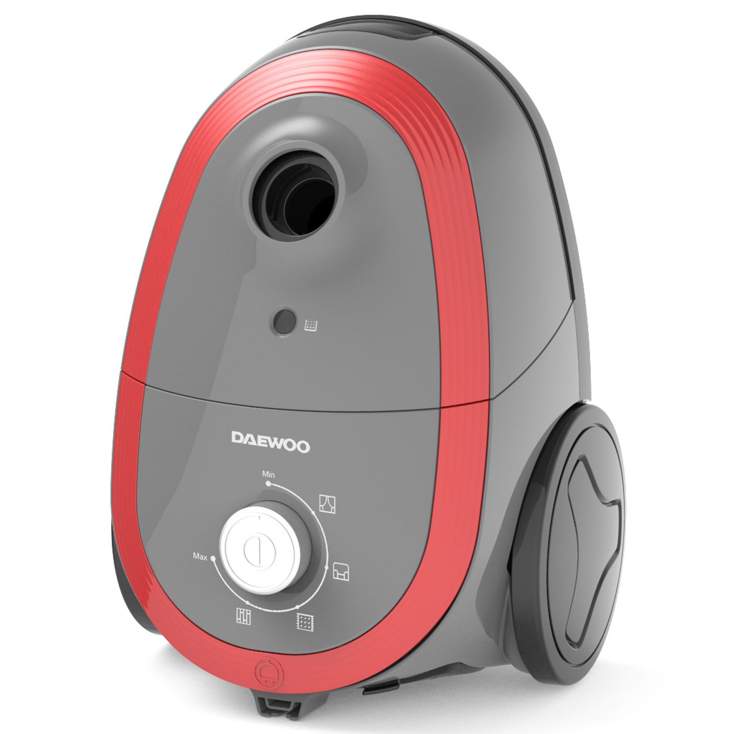 Daewoo - Aspirator Daewoo cu sac textil RC-410G-3, 700 W, 2.5 l, Filtru ...