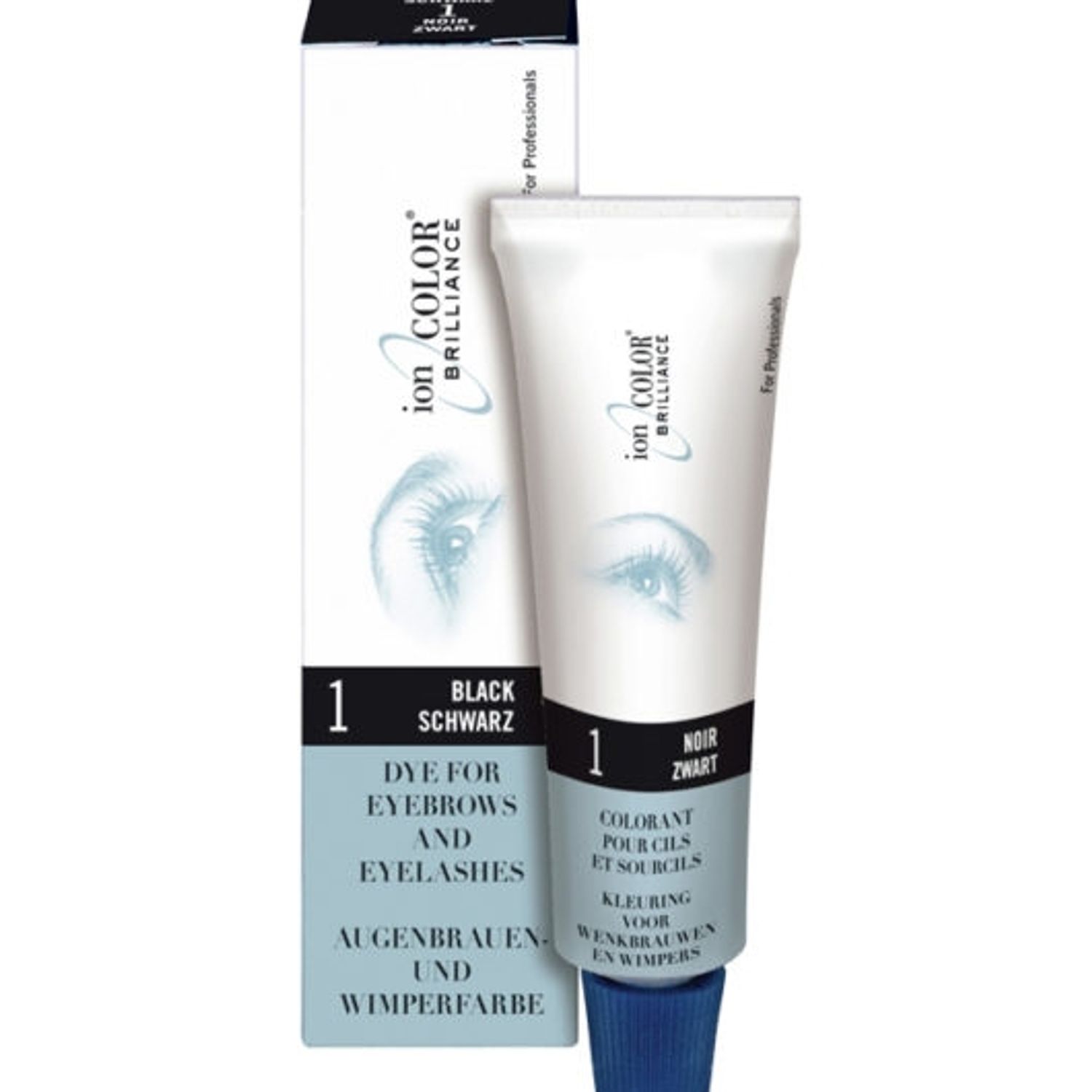 Star Look - Vopsea profesionala pentru gene si sprancene 15 ml NEGRU ...