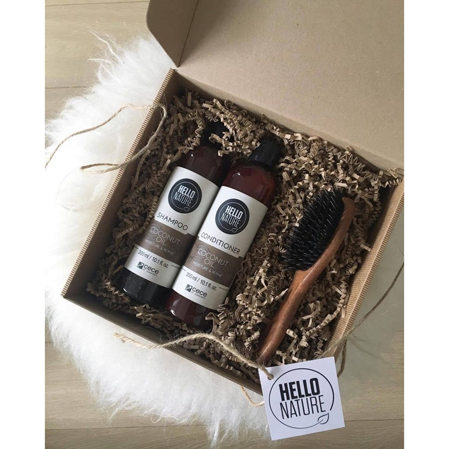 Hello Nature - Sampon Hello NATURE BIO cu caviar negru Hello Nature 300 ...