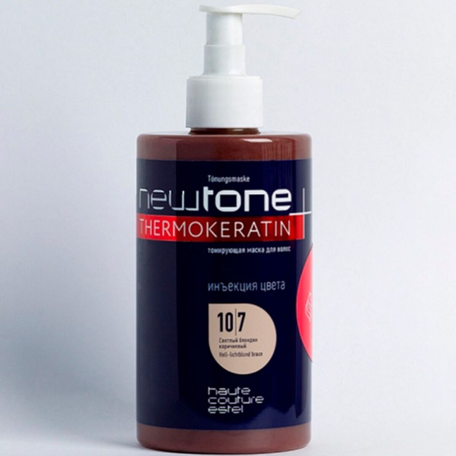 ESTEL Professional - Masca nuantatoare pentru par cu keratina Haute Couture NEWTONE, 10/7 Blond ...