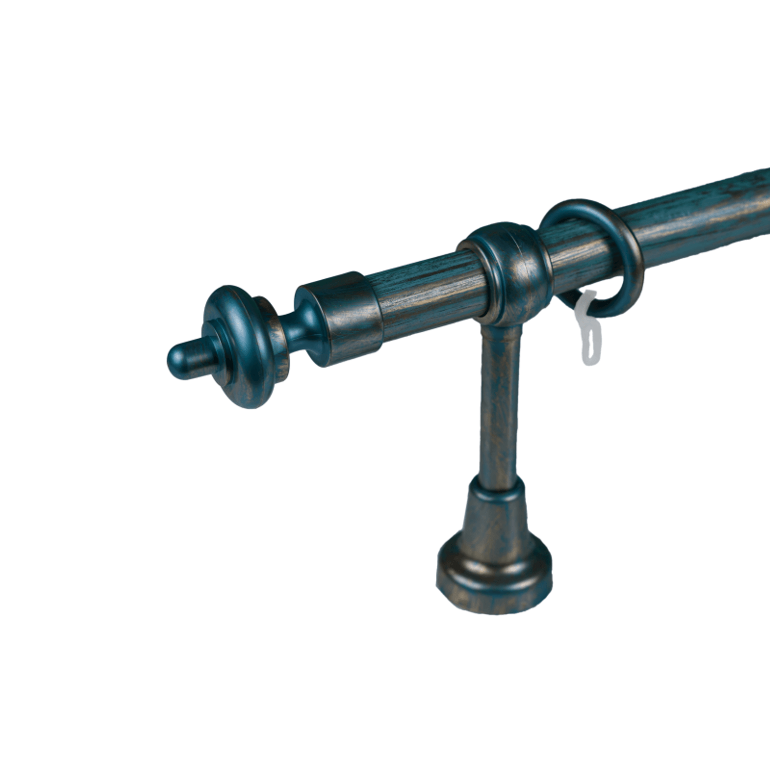 KLEIDECO - Galerie plastic 28 mm INNOVATIE MARE "complet" simpla, verde ...