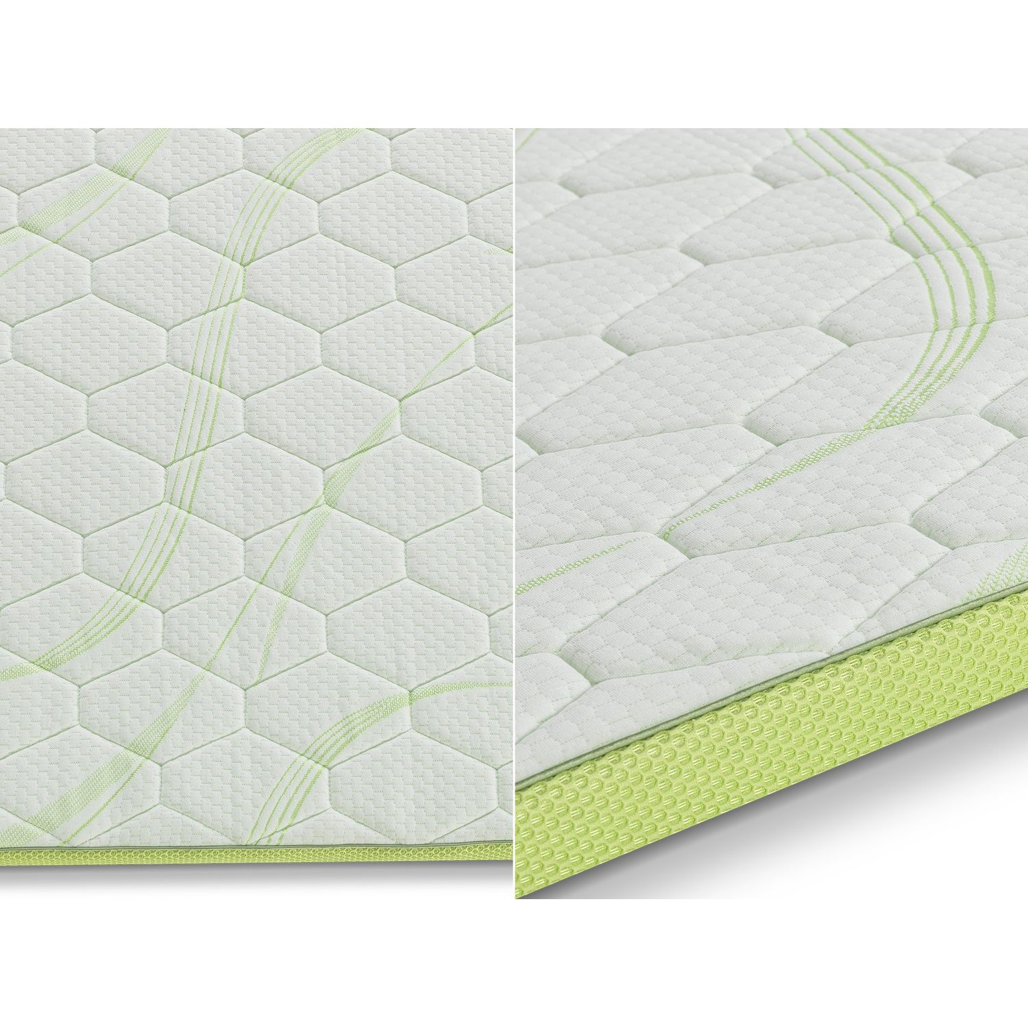 Dormeo - Topper cu 5 zone de confort Aloe Vera 4+1 80x190 cm Topper cu ...