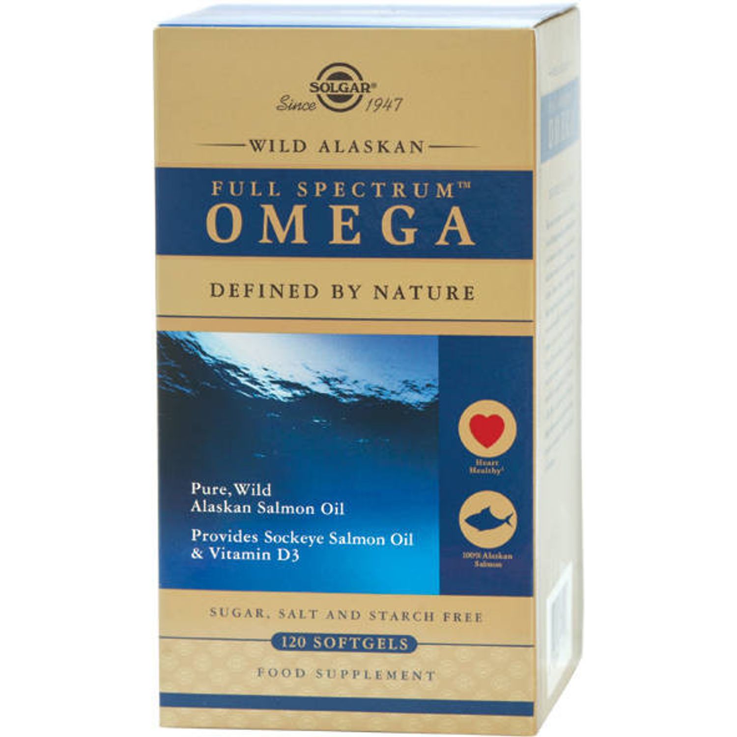 Solgar - Spectru complet Omega (Full Spectrum) din Somon Sălbatic de ...