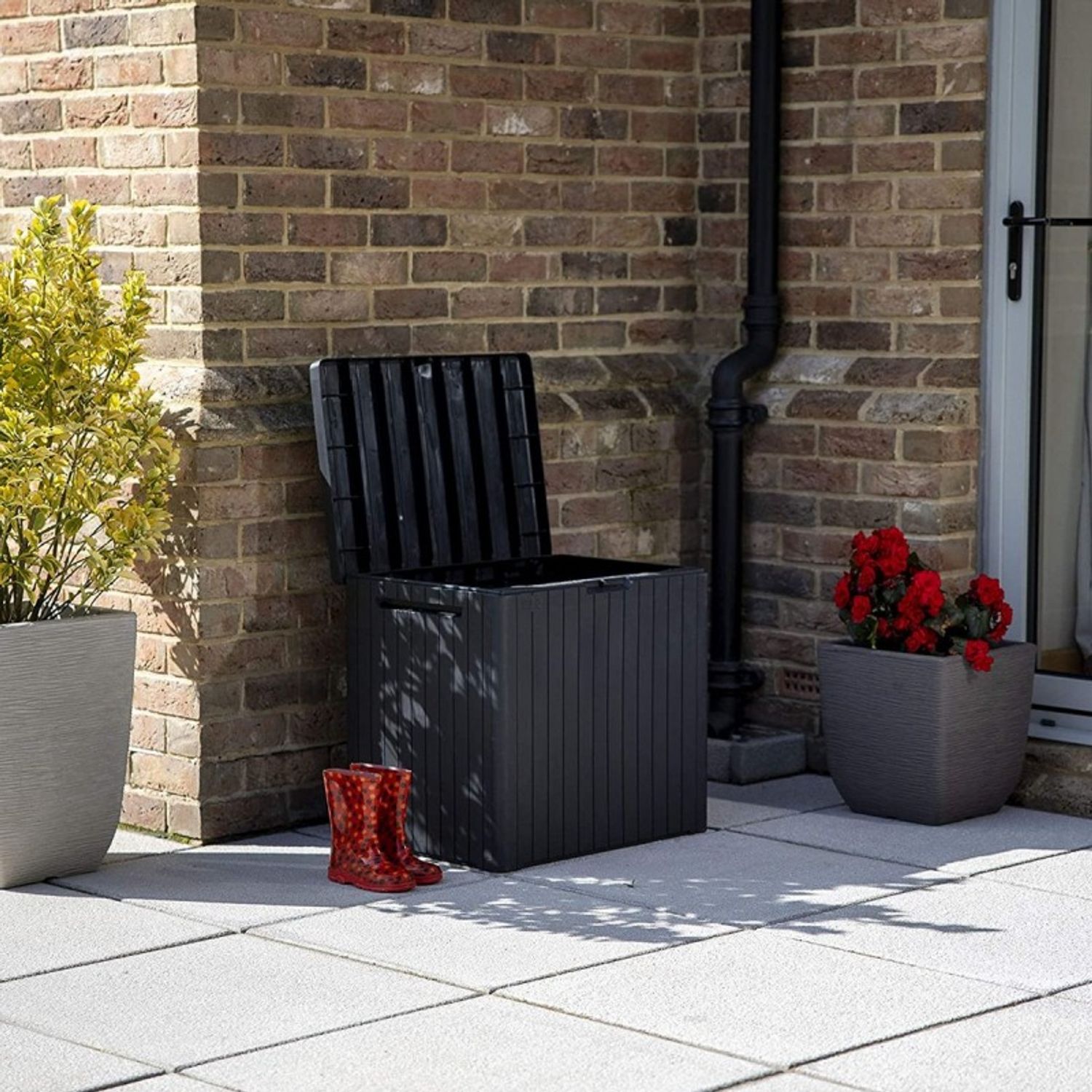 Keter - Lada depozitare grafit Keter City 113 L - elefant.md