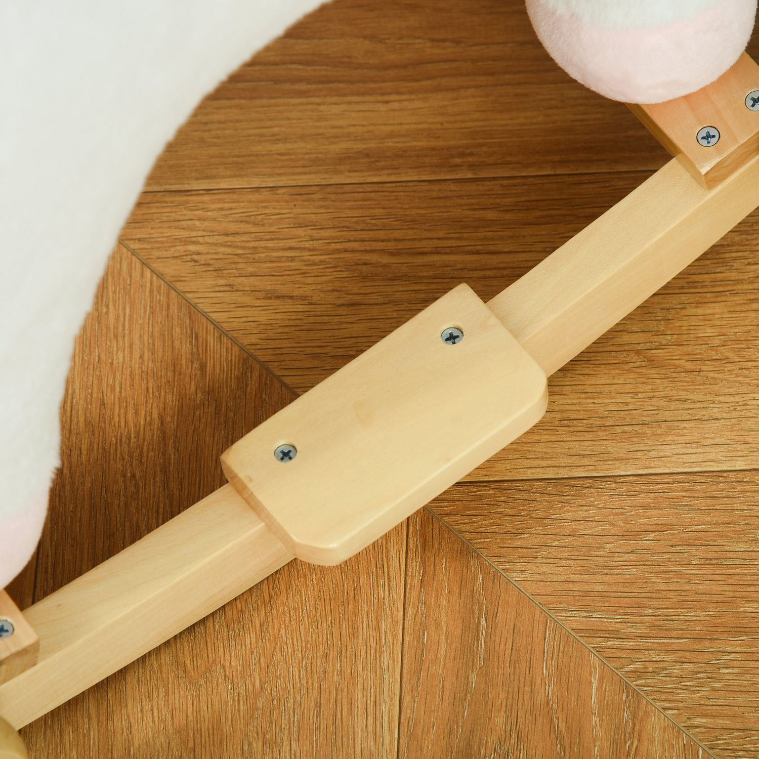 HOMCOM - HOMCOM Cal tip Balansoar 2 in 1 Unicorn cu Roti Sunete si ...