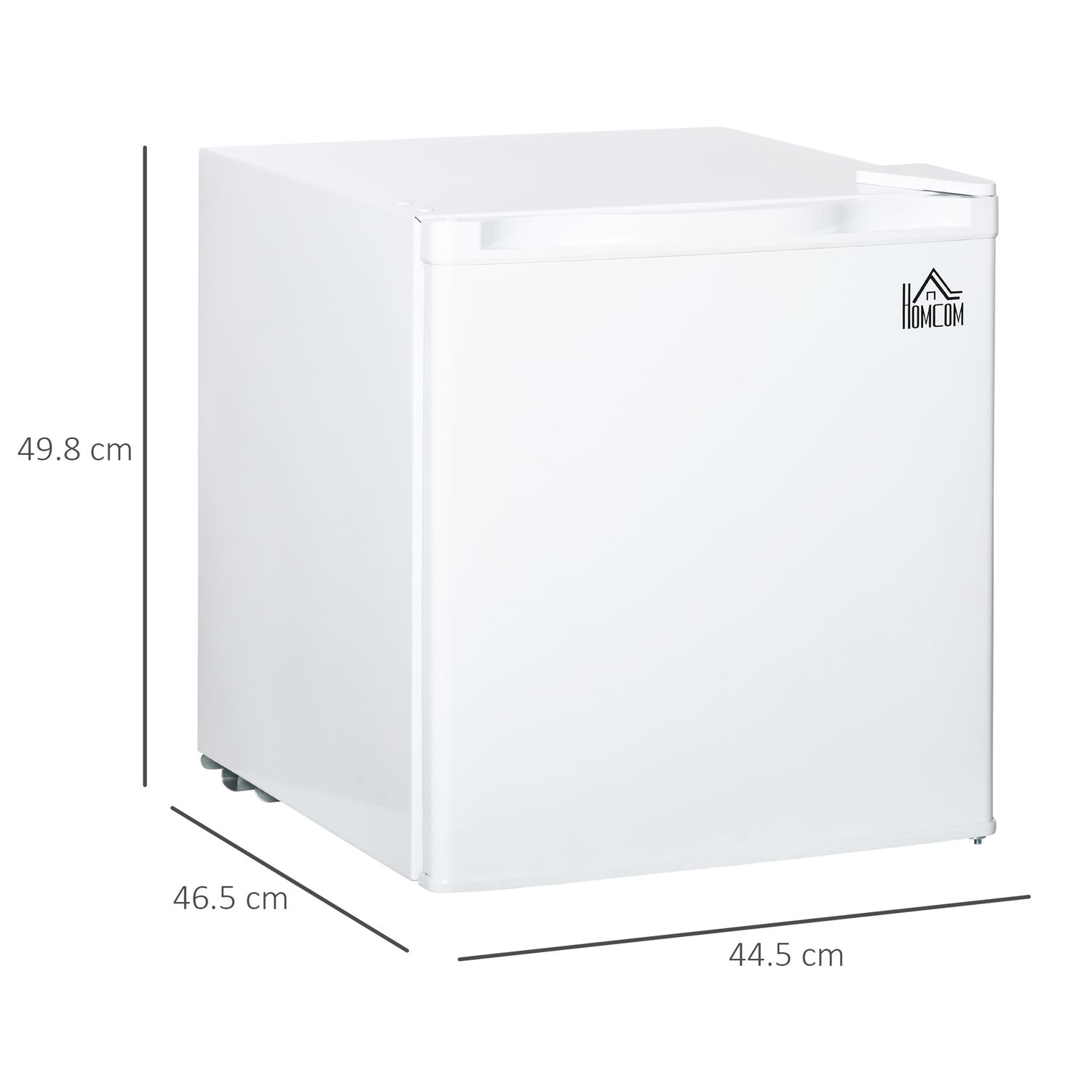 HOMCOM - HomCom frigider mini bar, raft detasabil, 44,5x46,5x49,8cm ...