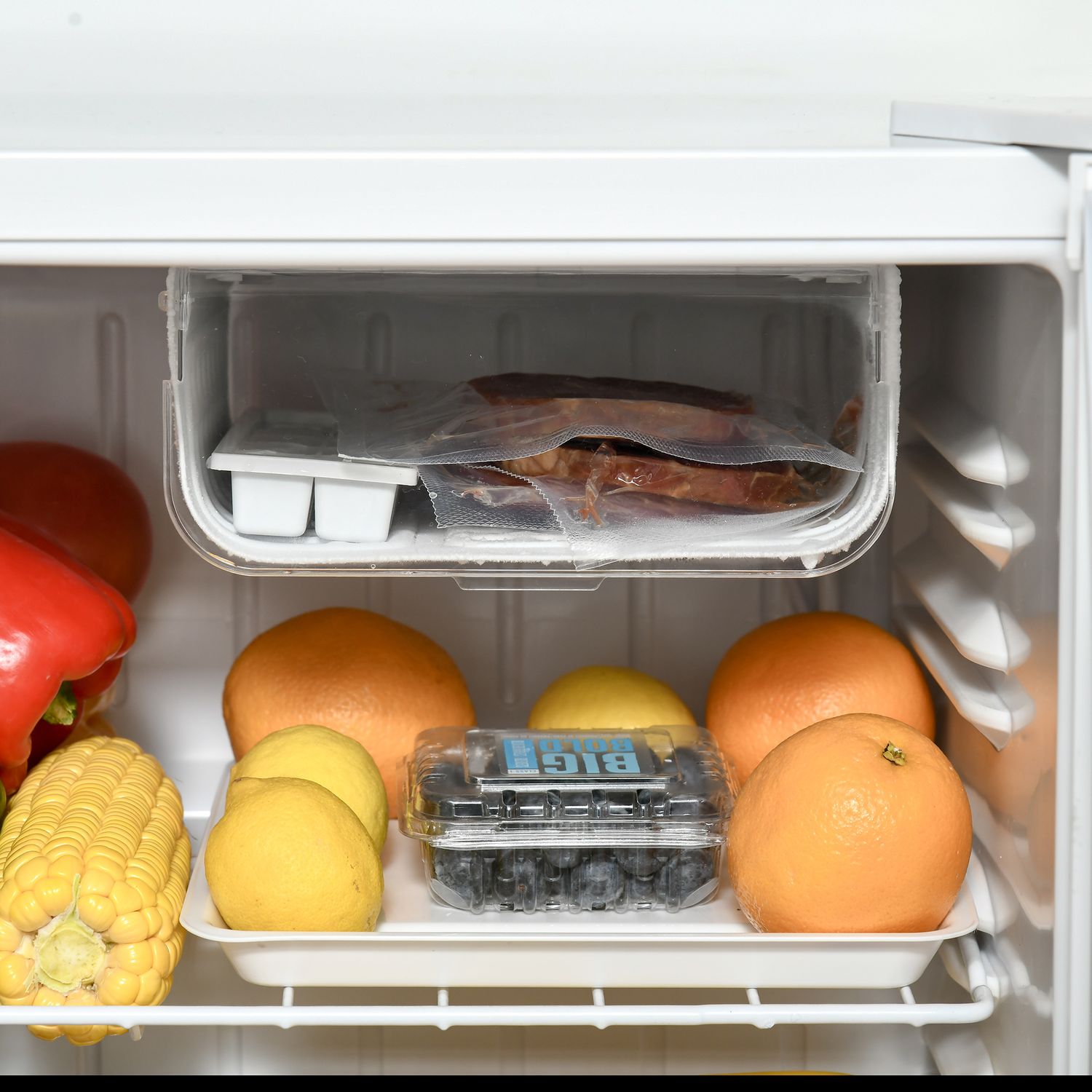 HOMCOM - HomCom frigider mini bar, raft detasabil, 44,5x46,5x49,8cm ...