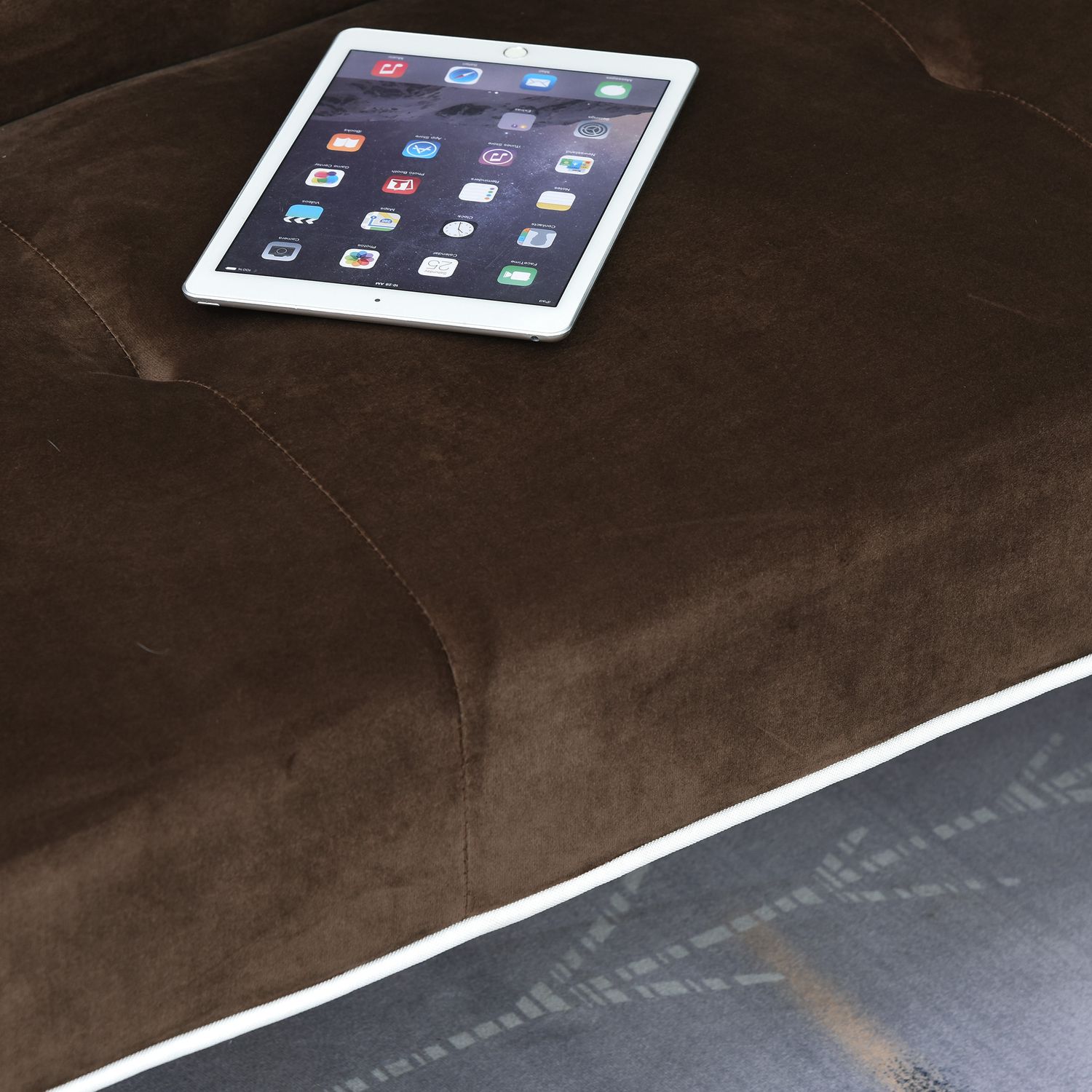 HOMCOM - Homcom Canapea extensibila Rabatabila cu Structura din Lemn ...