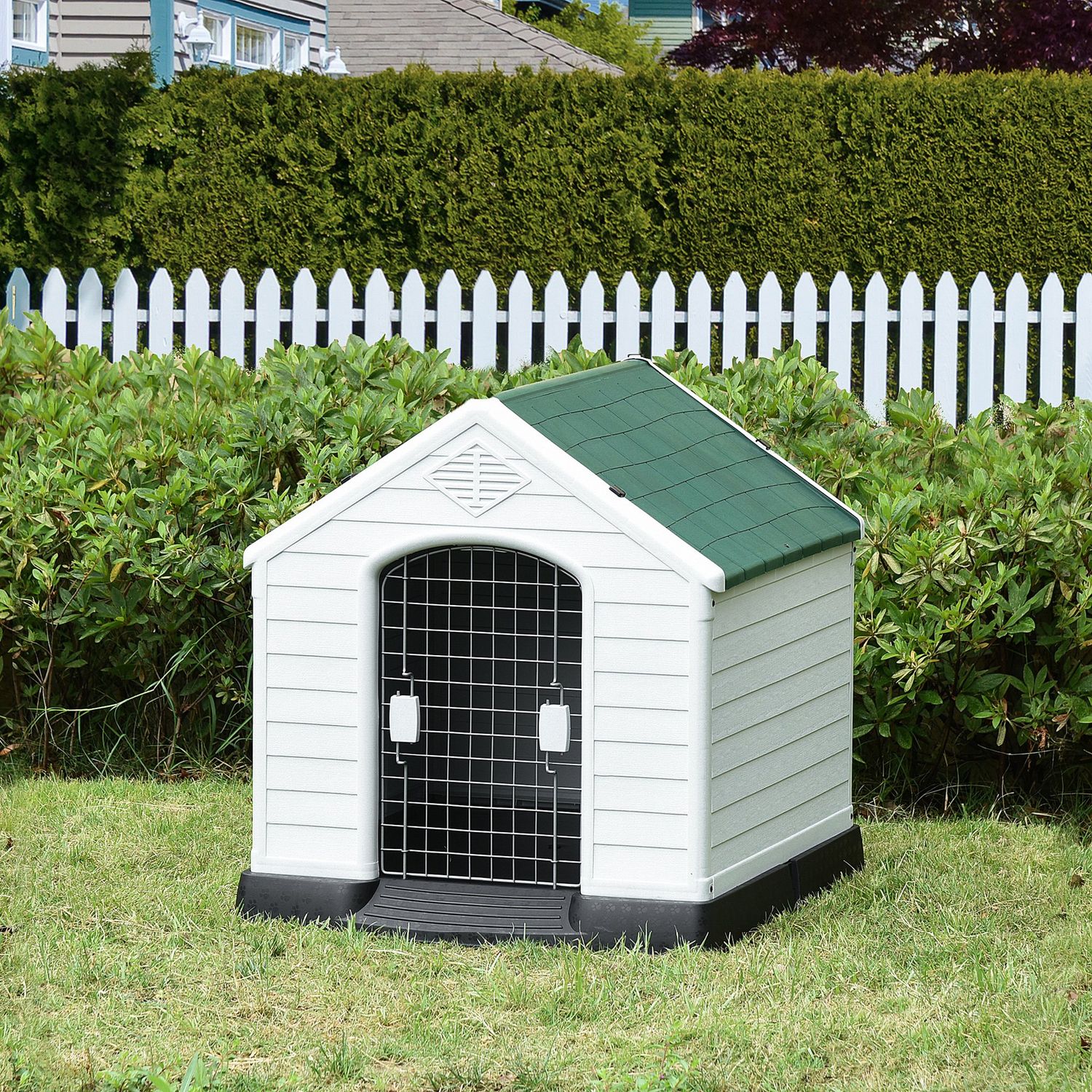 PawHut - PawHut Cusca pentru Caini de Talie Medie Exterior si Interior ...