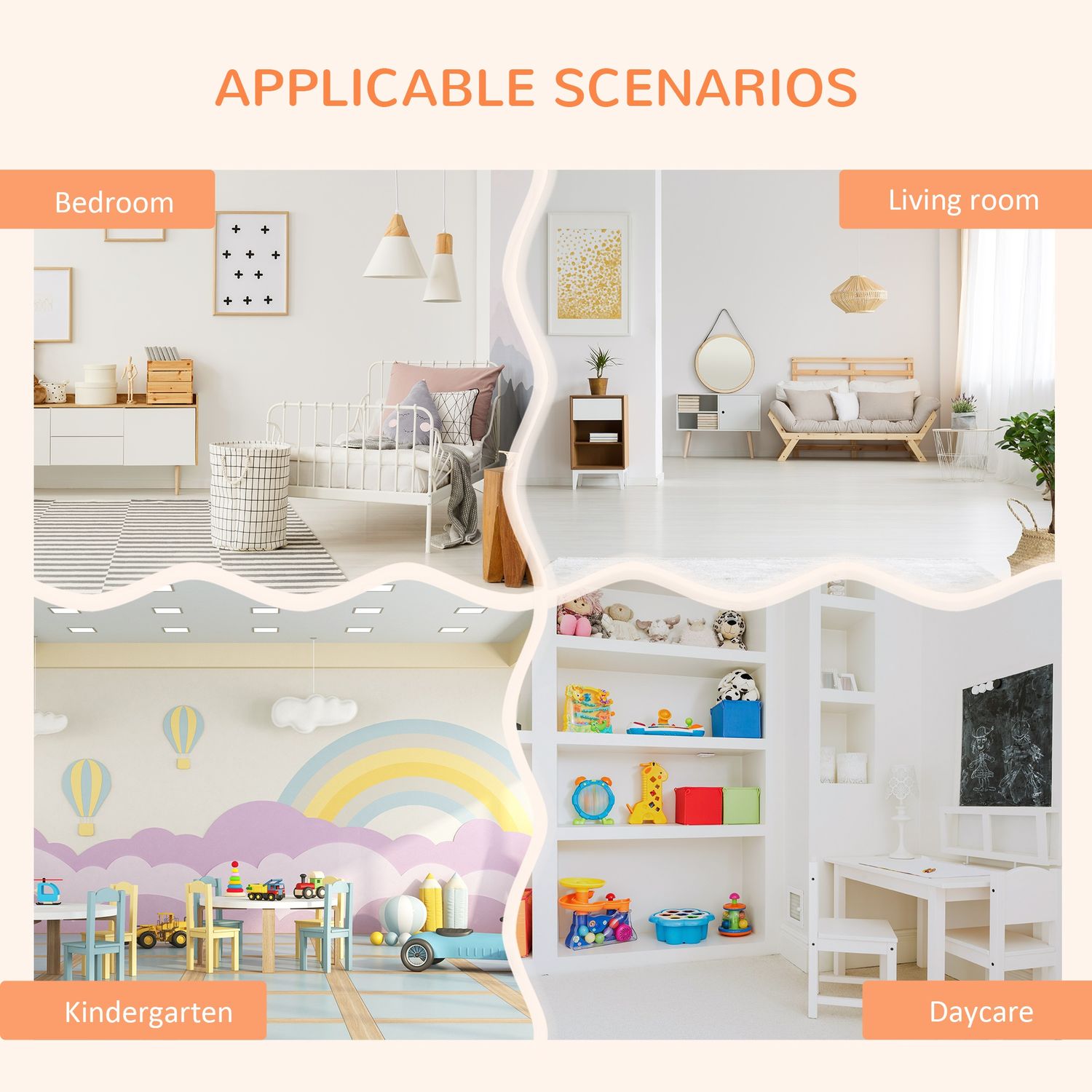 HOMCOM - HOMCOM Dulap pentru Camera copiilor cu Mobila pentru Jucarii ...